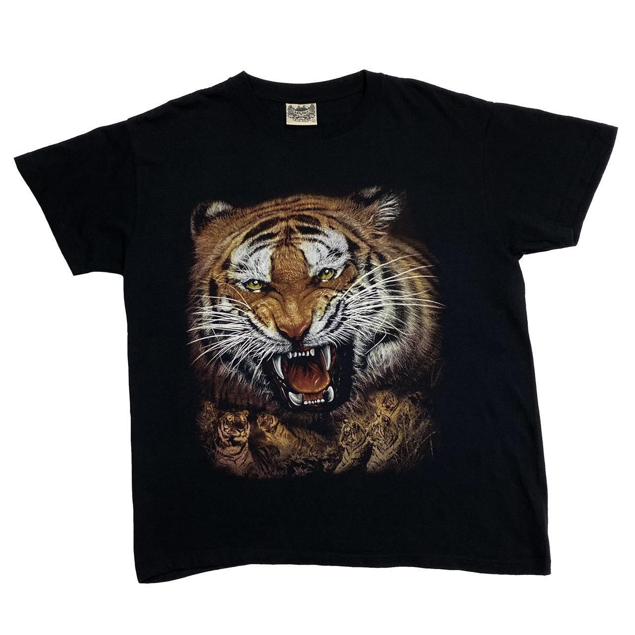 Vintage MCS BOYC Tiger Animal Nature Wildlife... - Depop