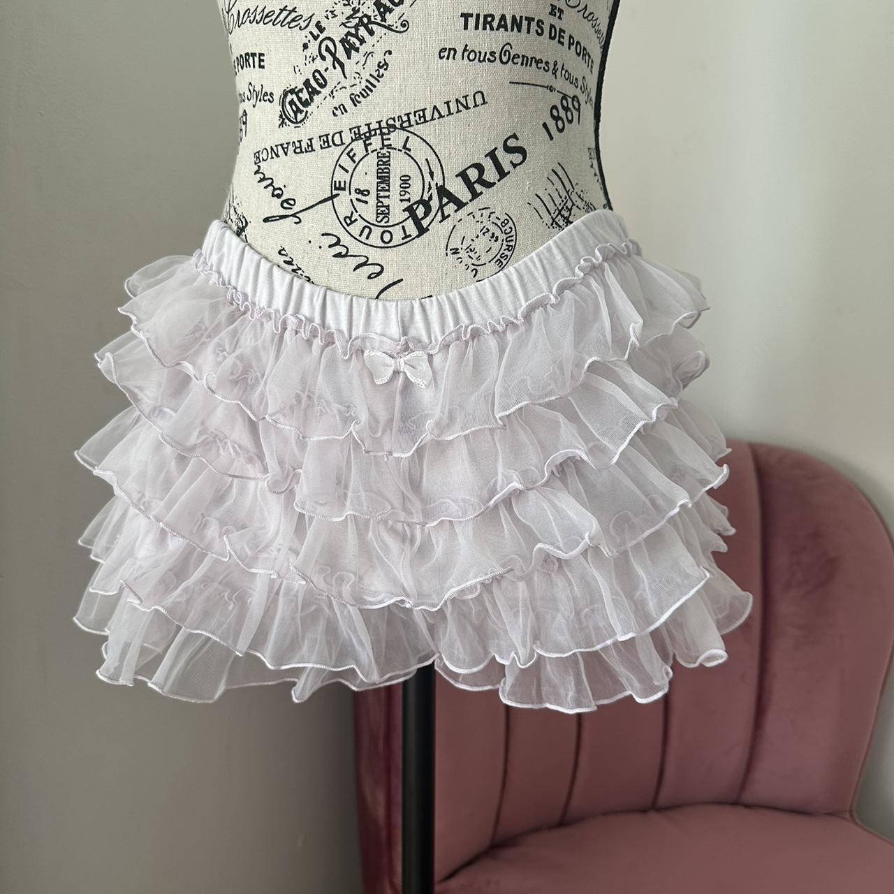 Japan imported Gelato Pique lilac frilly tulle... - Depop