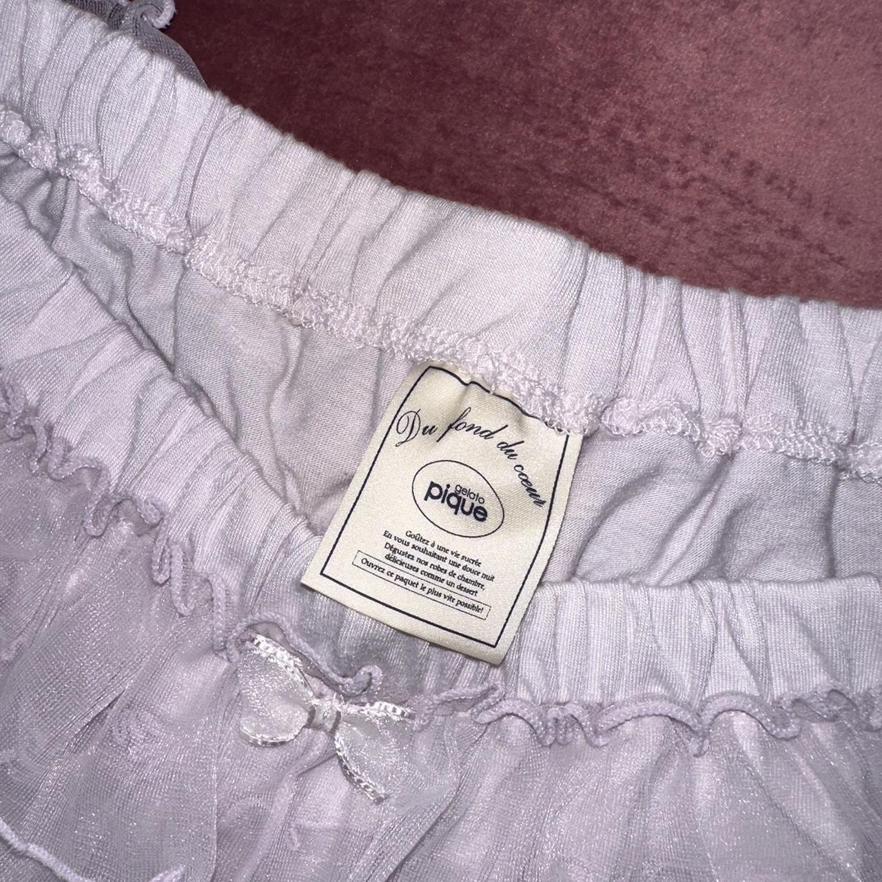 Japan imported Gelato Pique lilac frilly tulle... - Depop