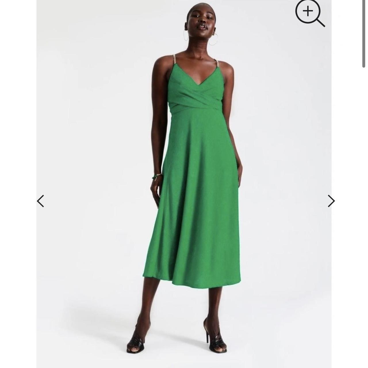 Green Wayne Cooper dress, size 12, bought from Myer... - Depop