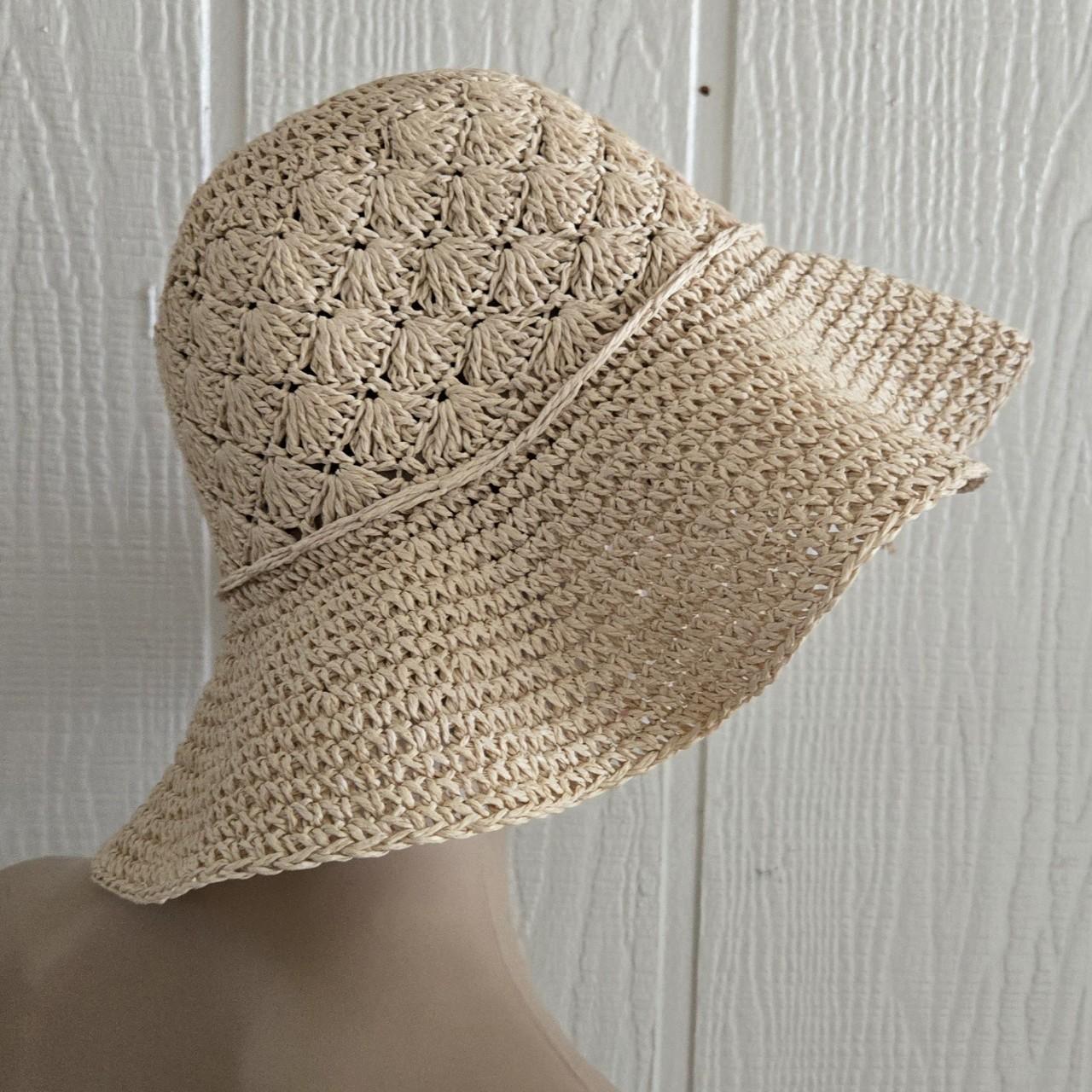 Boho Western Floppy Straw Hat No Wear No Flaws - Depop