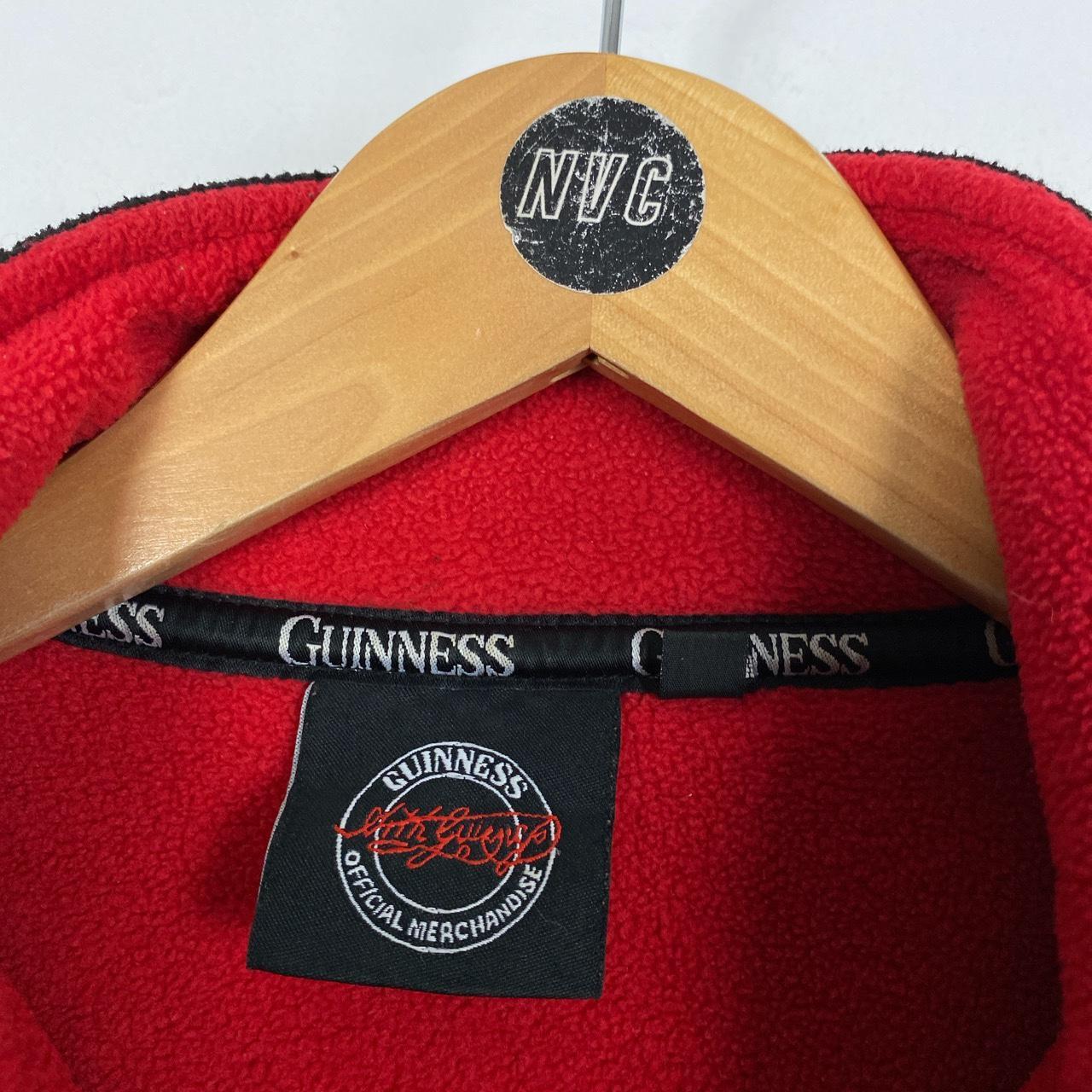 Mens Guinness Fleece Top - pullover fleece top !... - Depop