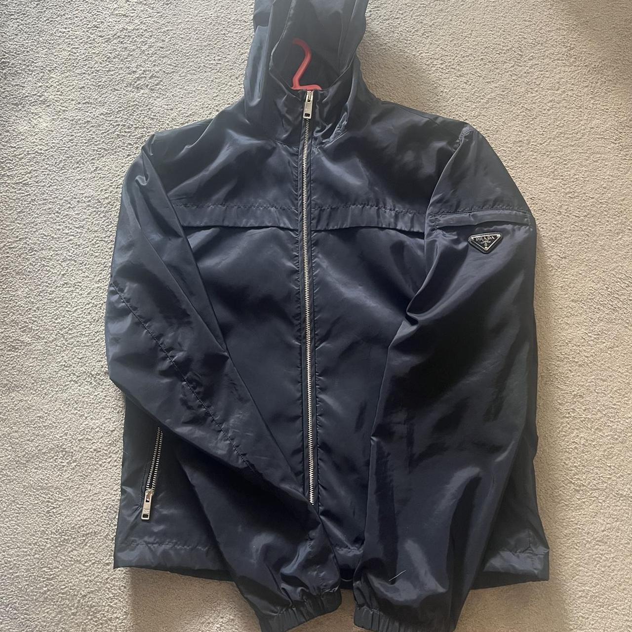 Prada Windbreaker Jacket Size 48, (medium) RRP... - Depop