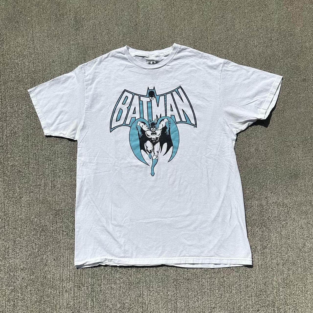 Y2K Batman Graphic T-Shirt Perfect Condition Size... - Depop