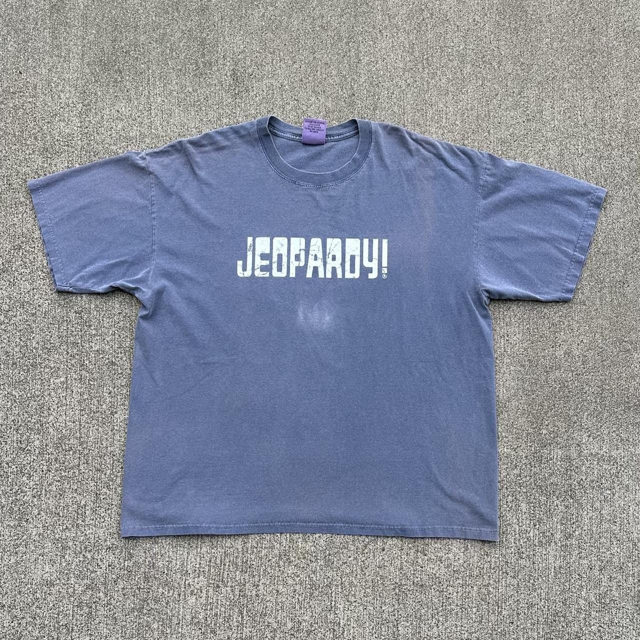 Vintage Anvil Jeopardy Comedy T-Shirt Slight Fading... - Depop