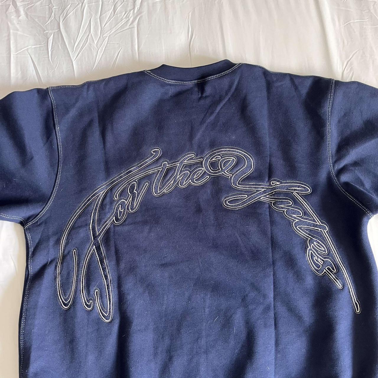 Only JUMPER JOGGERS ARE SOLD Navy Track Mafia... - Depop