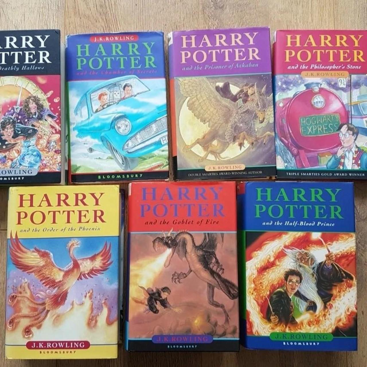 Harry Potter Collection Set 7 Books, Hardback . good... - Depop