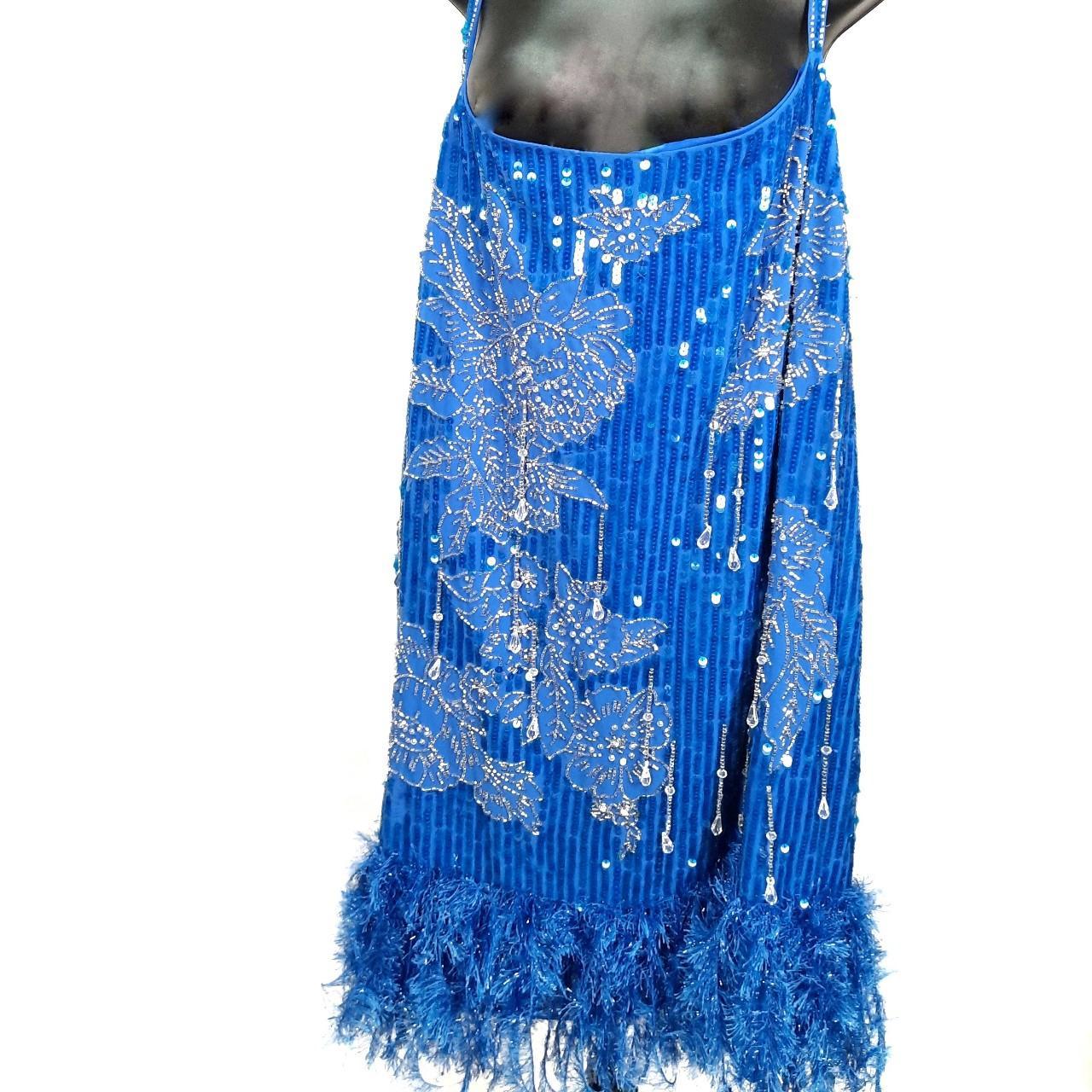 Royal blue roaring 20's style dress Beautiful blue... - Depop