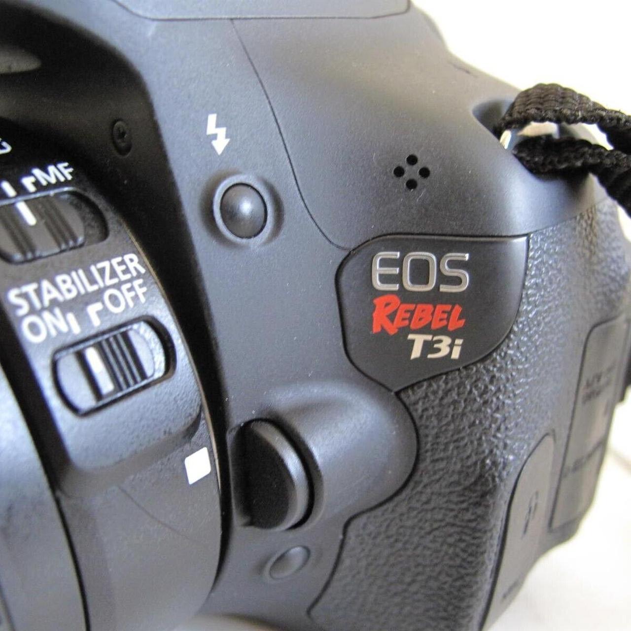 Canon EOS Rebel T3i w/EF-S 18-55mm & 55-250mm Zoom... - Depop