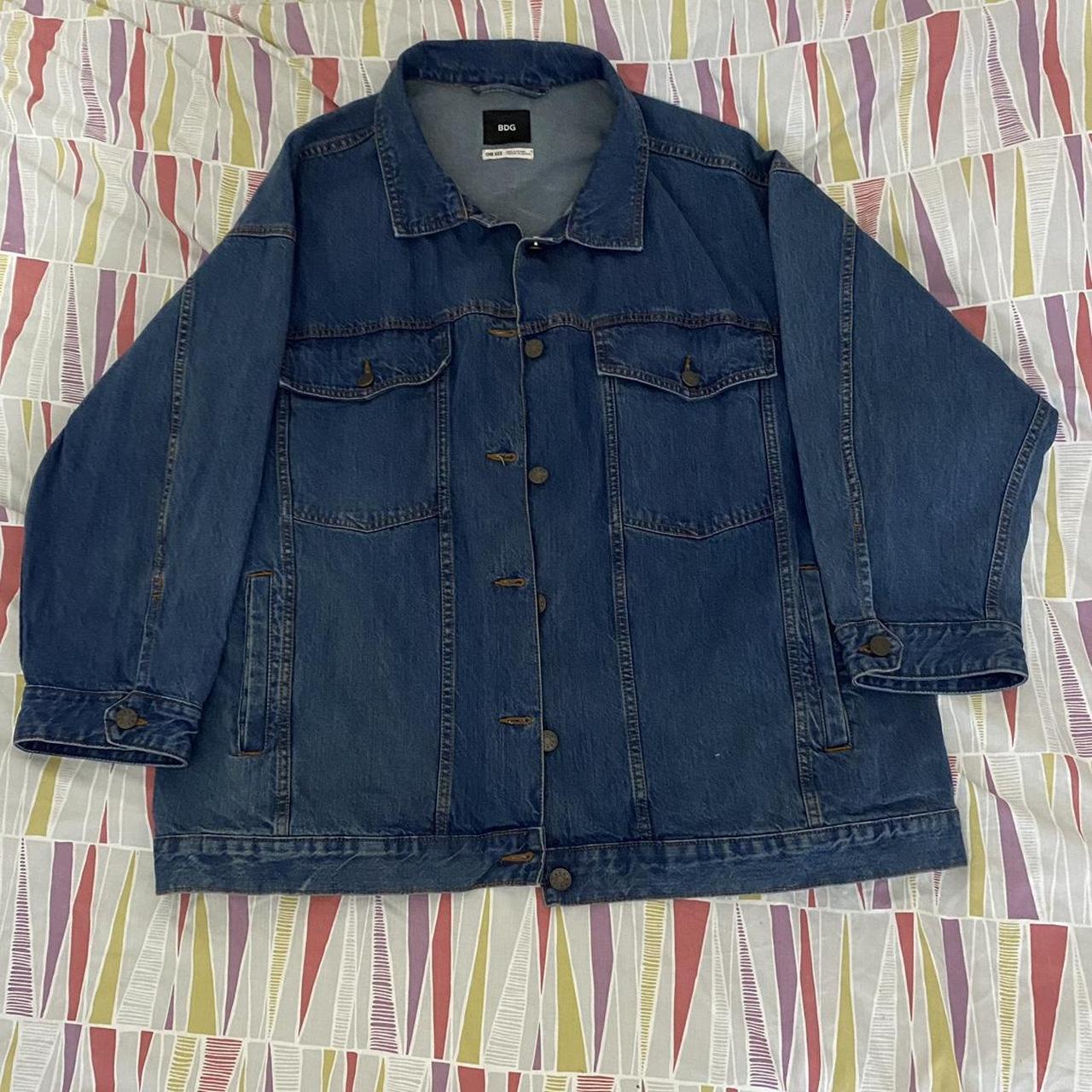 💙 BDG Blue Denim Jacket 💙 One Size 💙 FREE SHIPPING... - Depop