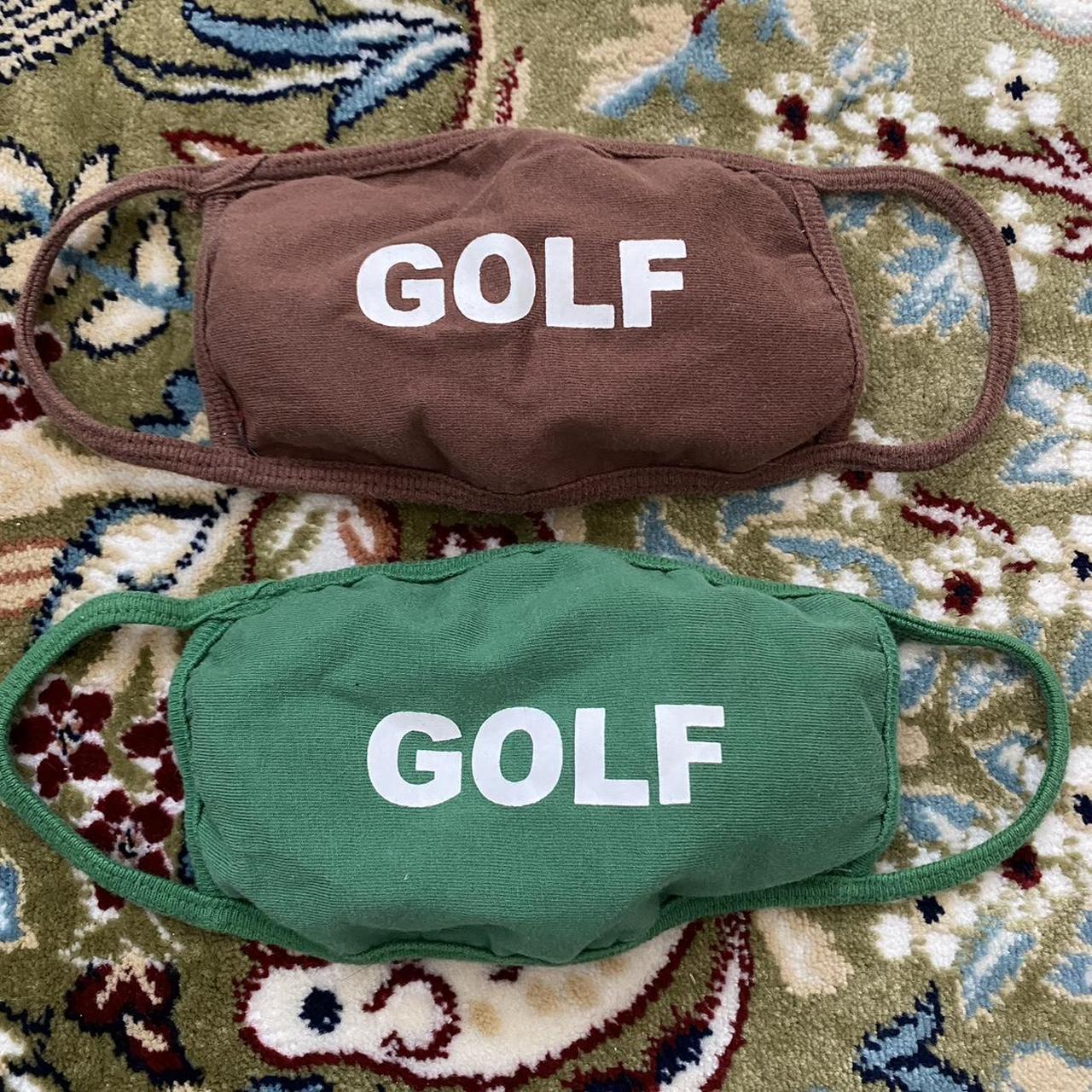 2020 Golf Wang Face Masks Tried on once, never... - Depop
