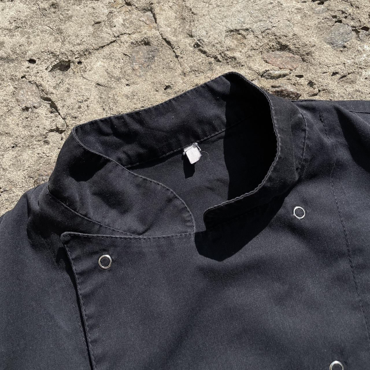 Vintage 80s Chef’s Uniform Work Shirt Total... - Depop