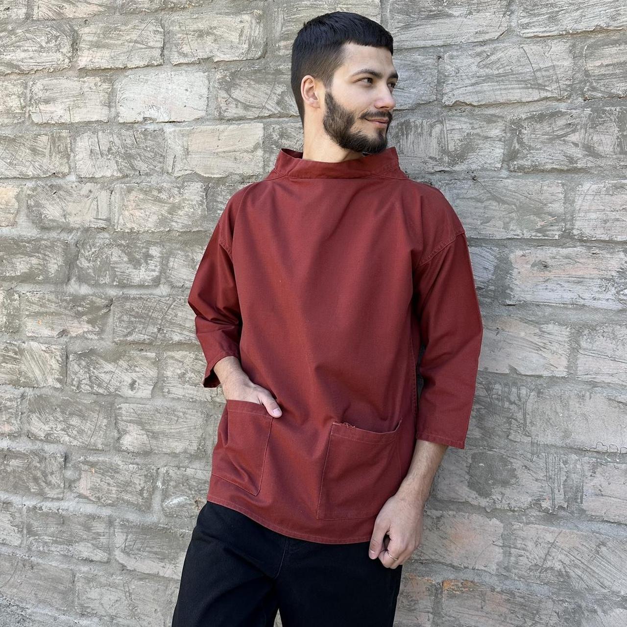 1970s Yarmo England Fisherman’s Smock Total... - Depop