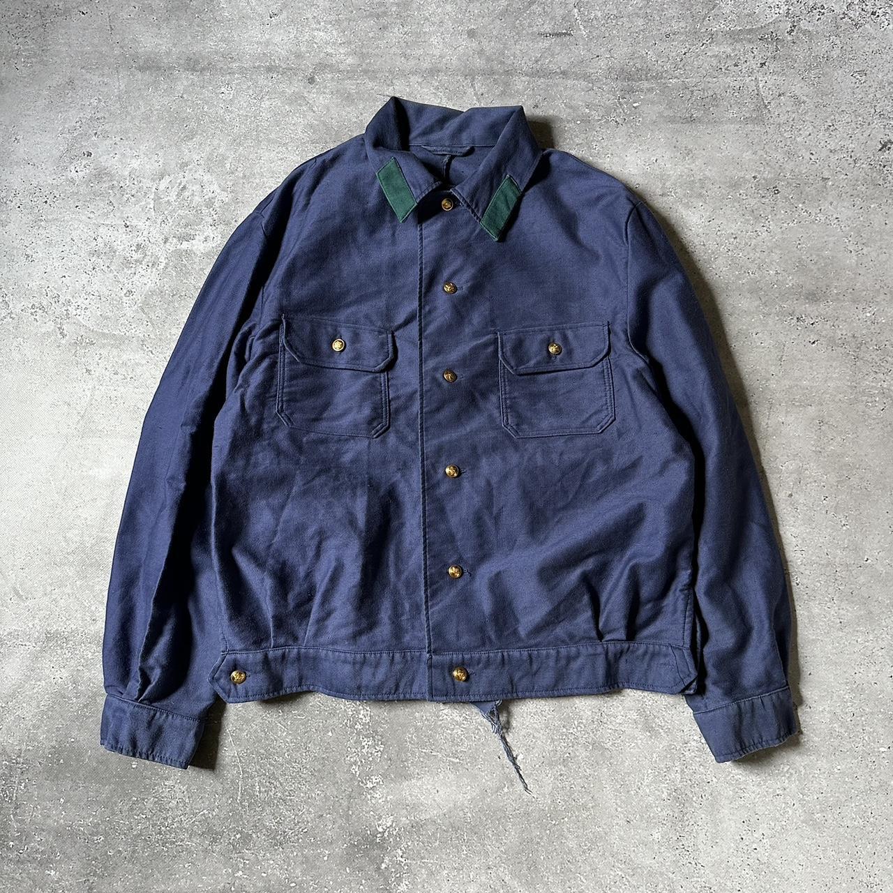 1976 Soviet Union Workwear Stars Buttons Chore... - Depop