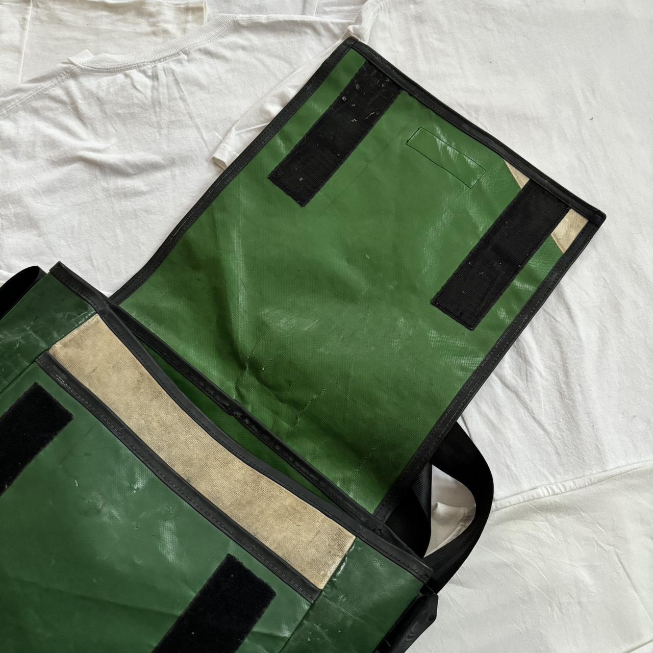 Freitag F12 Recycled Messenger Green Bag Total... - Depop