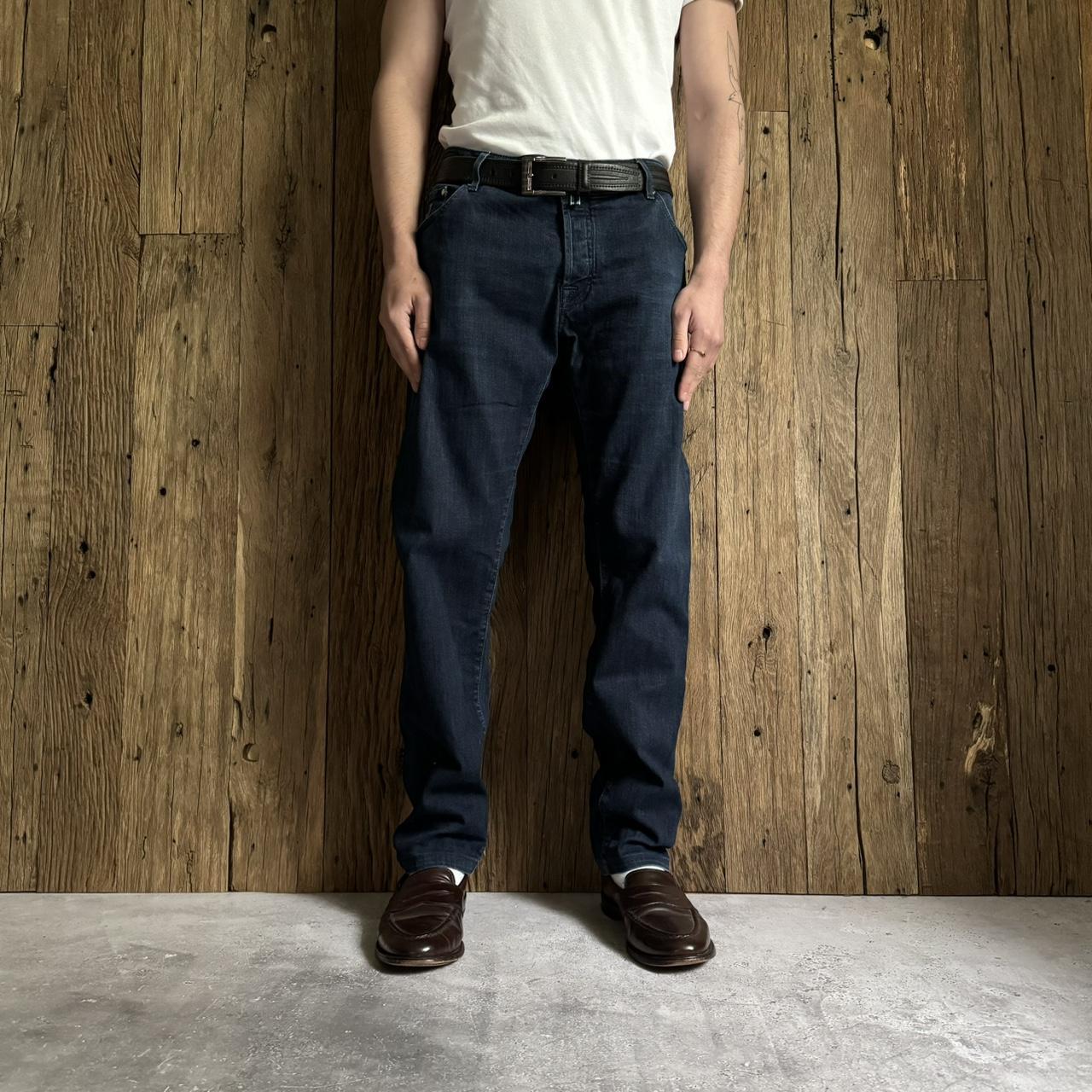 Jacob Cohen 622 Comfort Navy Jeans Pants Total... - Depop