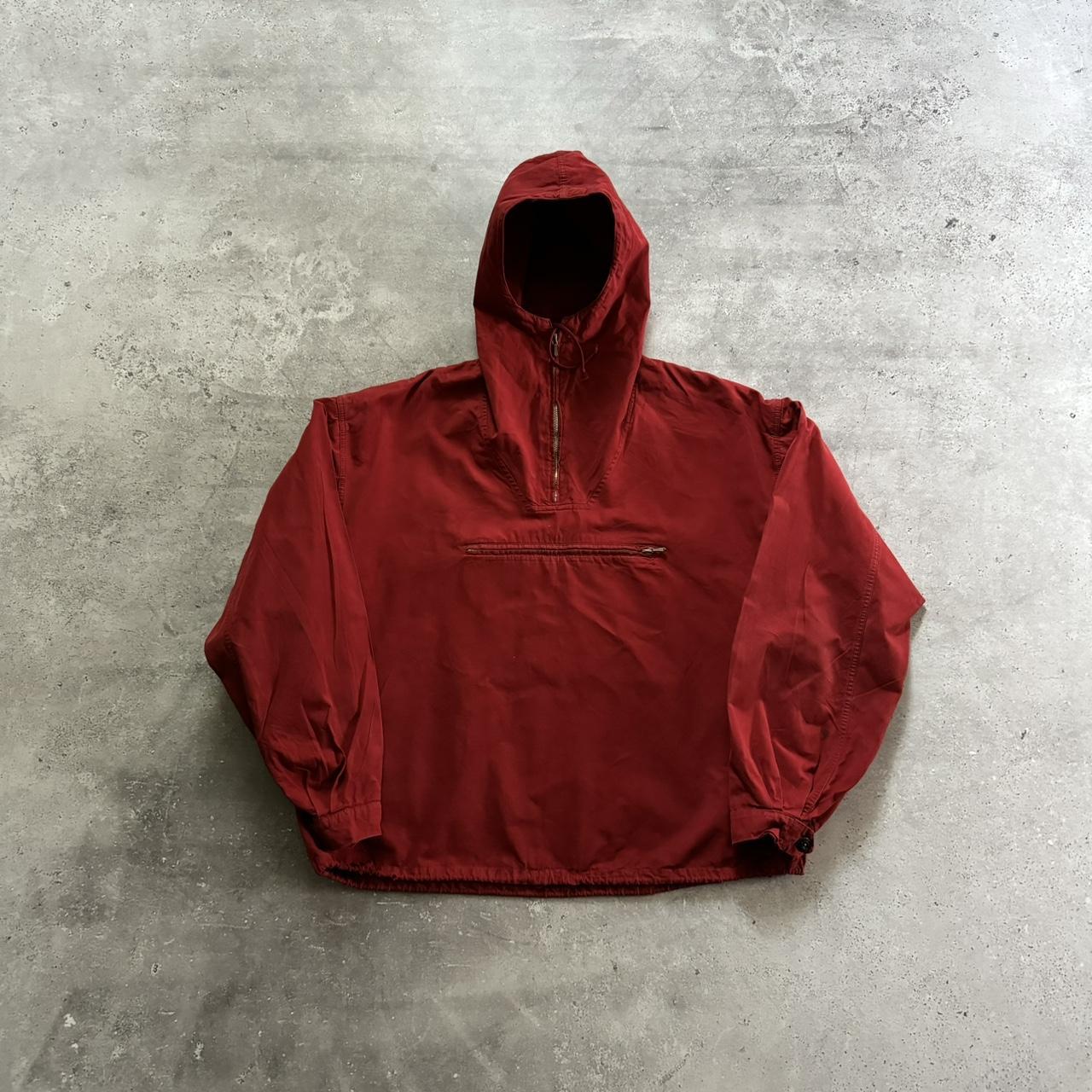 1950s Swiss ‘Cuonz’ Zurich RIRI Zipper Fisherman Red... - Depop