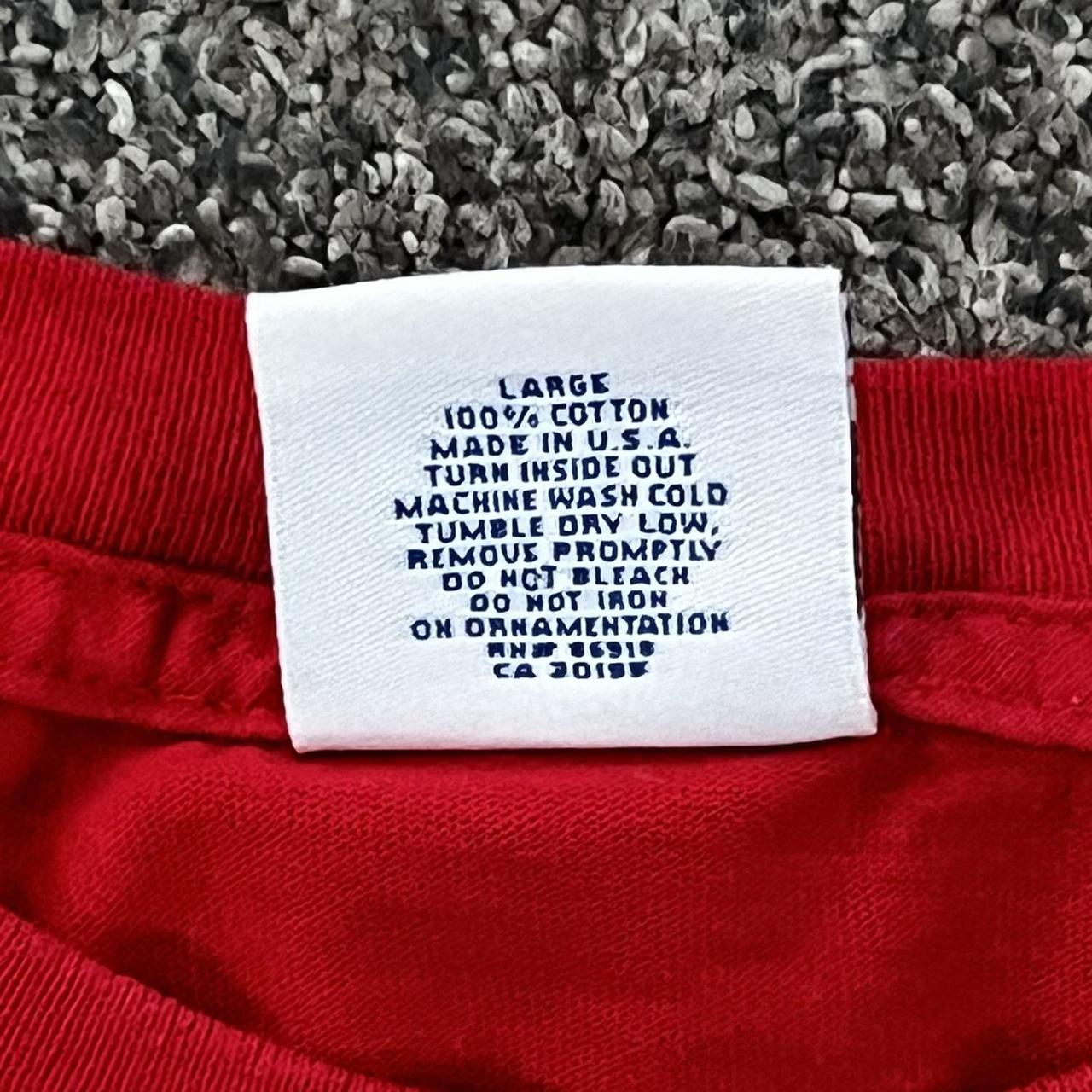 Vintage Red K2 Tee Men’s Size Large made in... | Depop