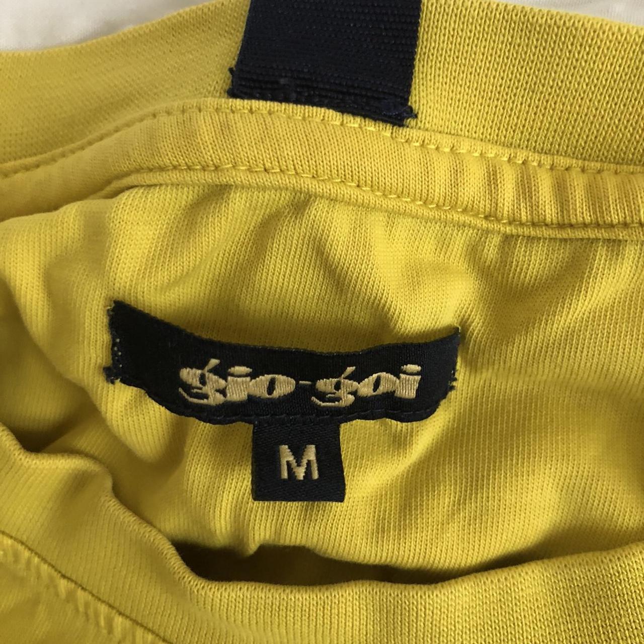 Gio-Goi Vintage yellow t shirt Size Medium Really... - Depop