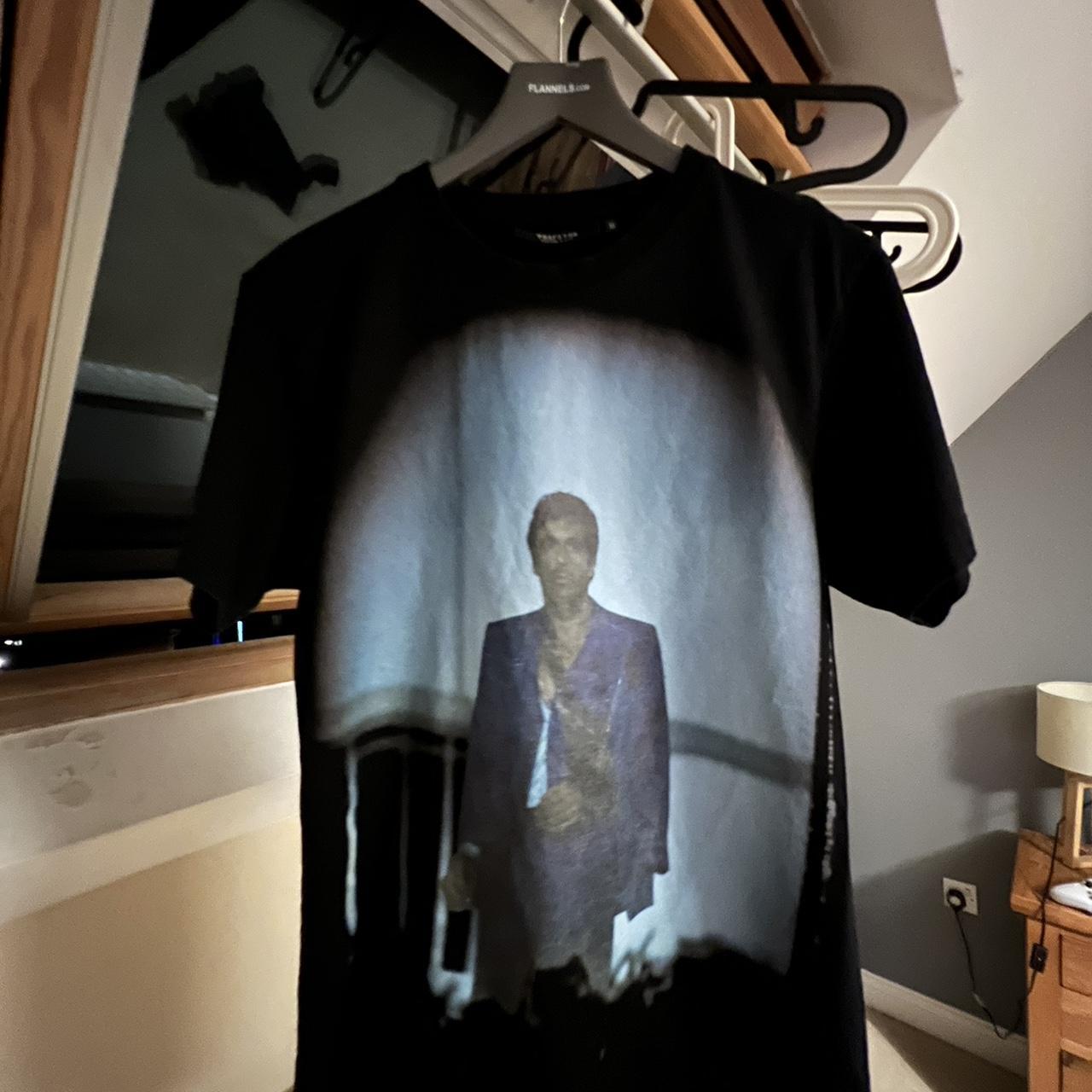 Mens scarface x trapstar t shirt Size small - Depop