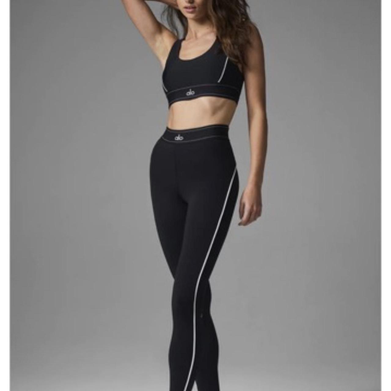 Alo gym set in small. Worn once - Depop