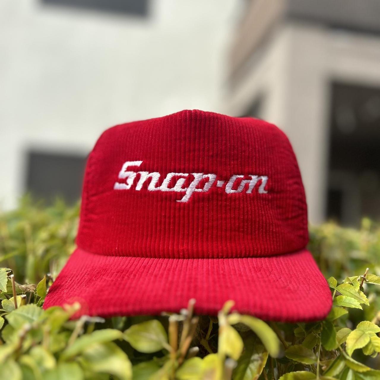 Vintage New Era Snap~On Trucker Hat One size fits... - Depop