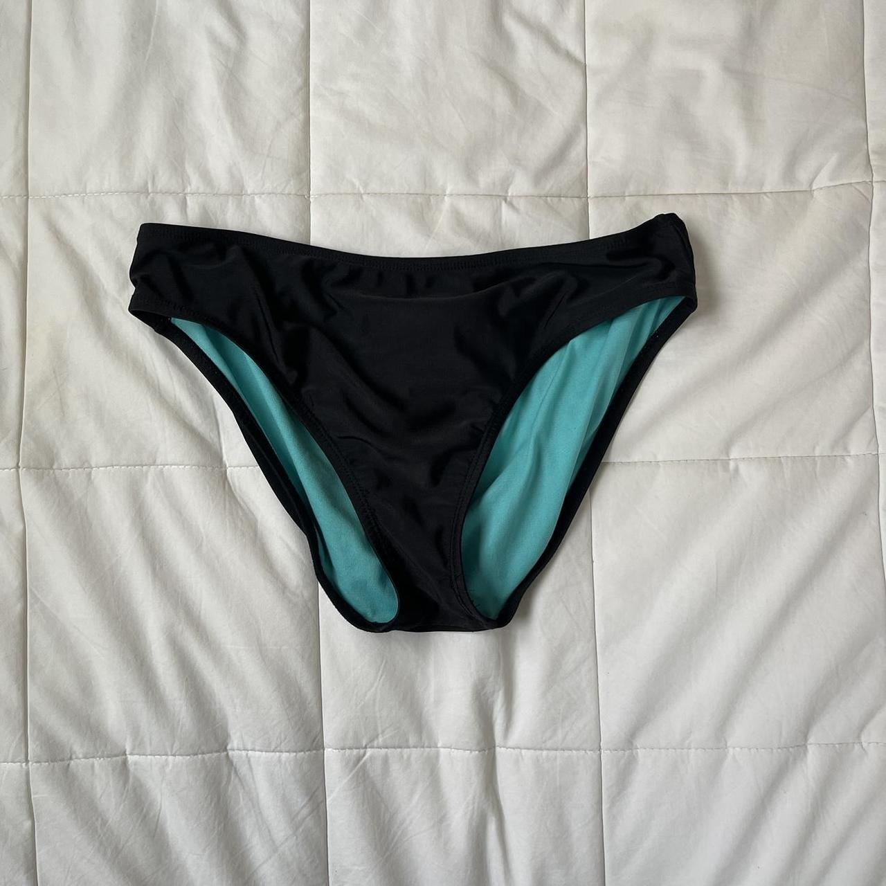women’s black bikini bottoms thoroughly washed!... - Depop