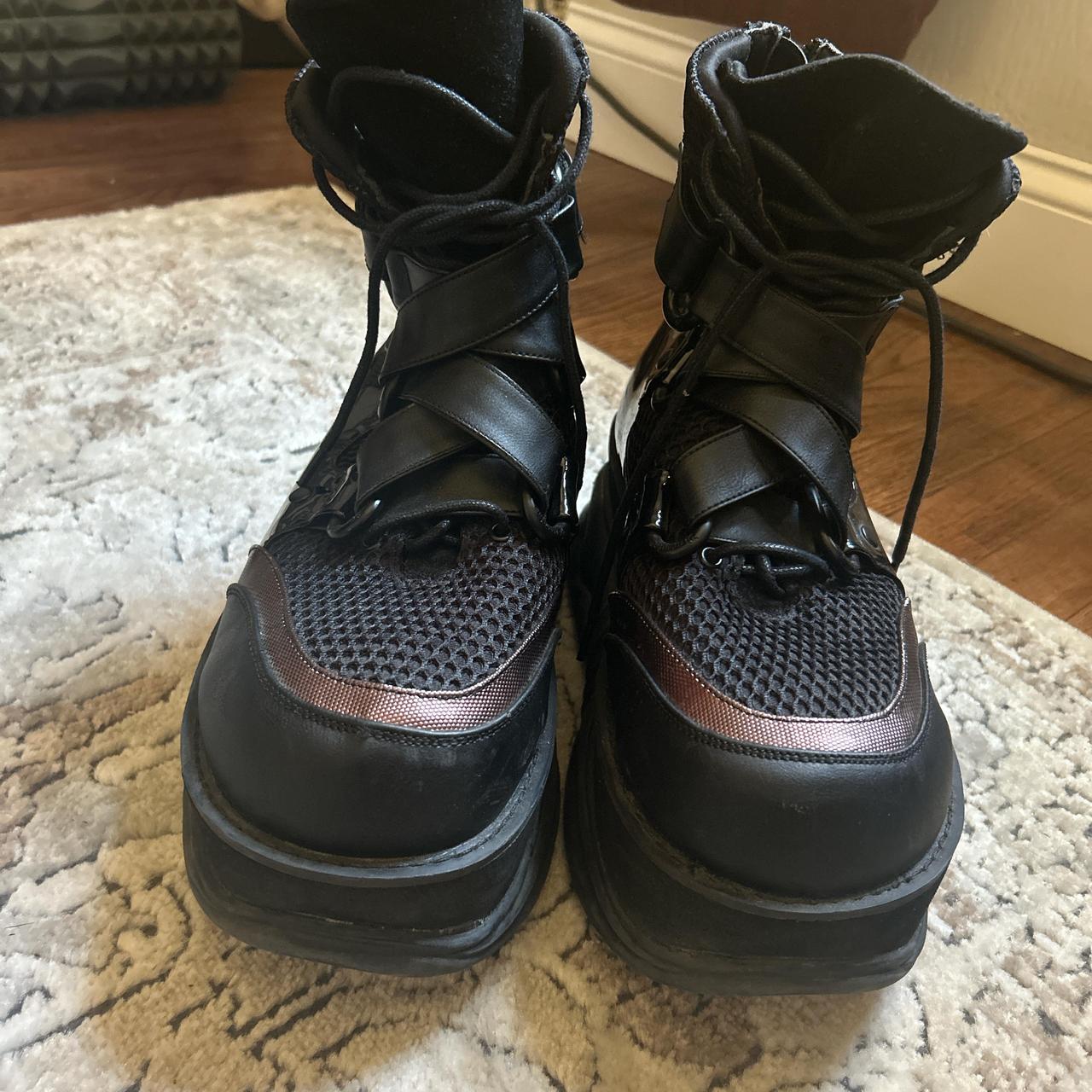 DM to Remove Boost Black Demonia 3.5inch Platforms w... | Depop