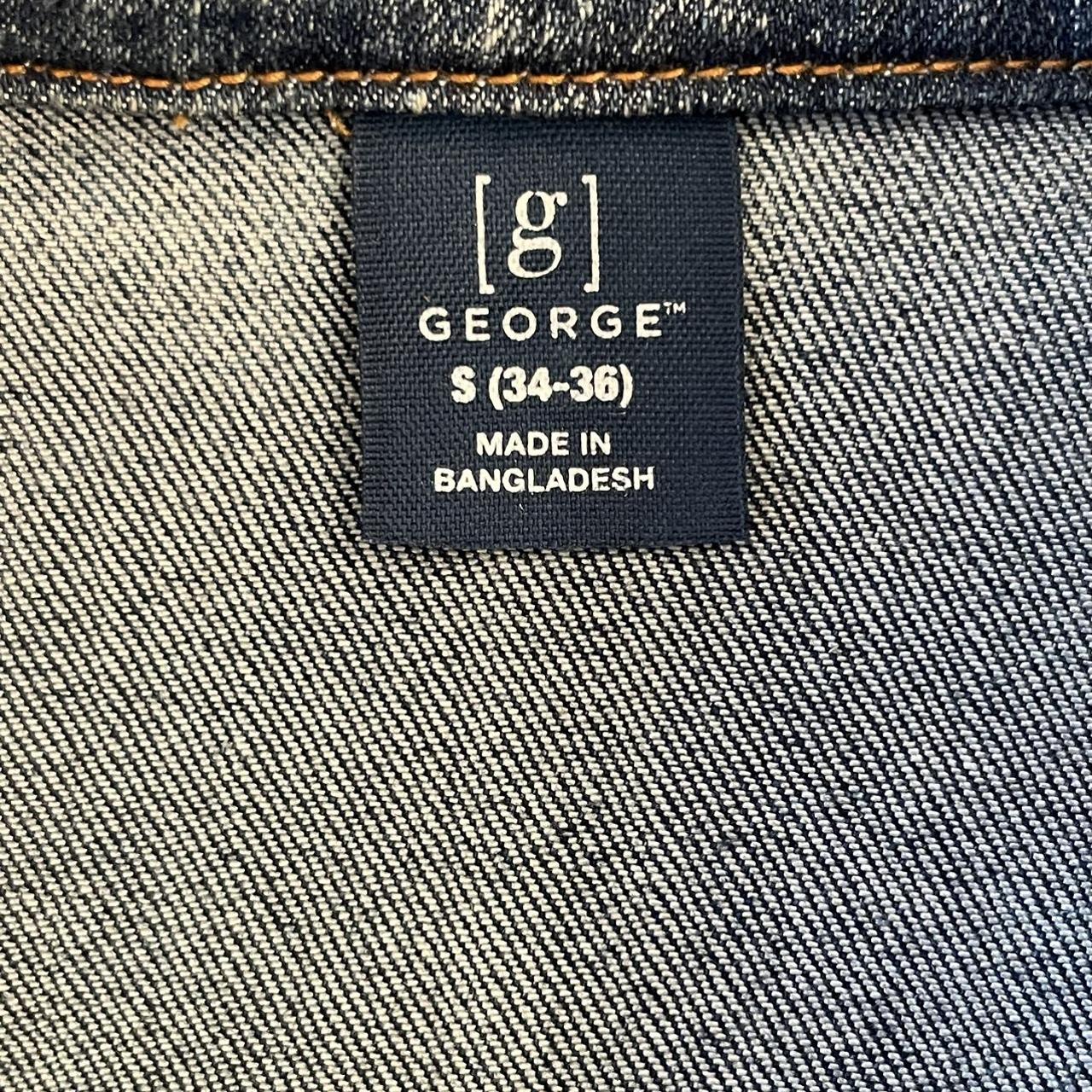 George Women's Navy and Blue Jacket | Depop