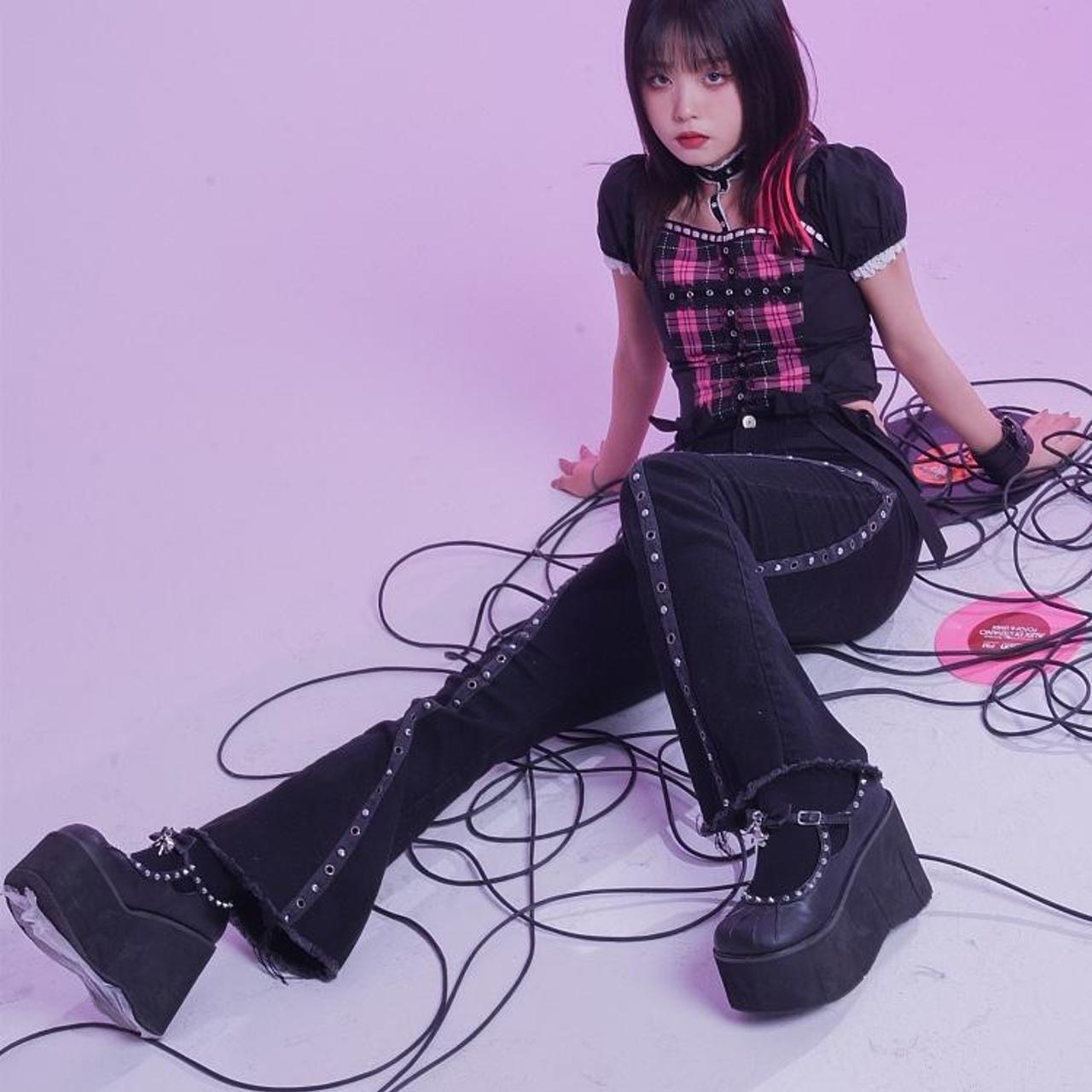 Evil Tooth punk flared pants These pants are... - Depop