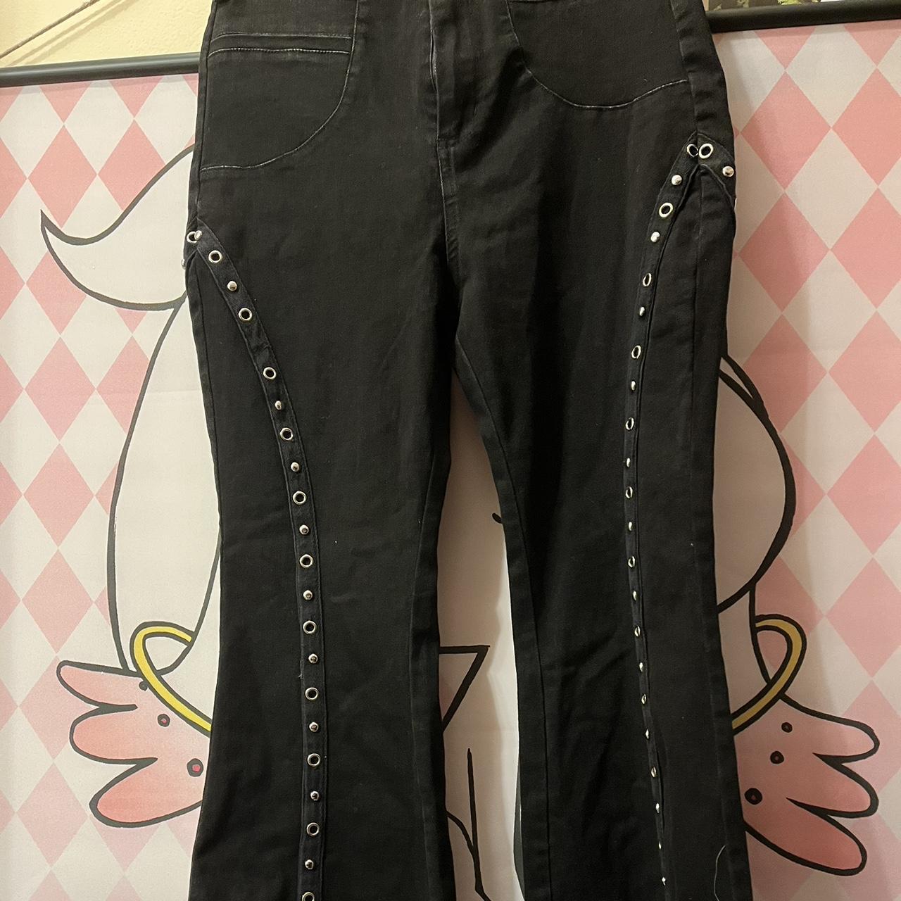 Evil Tooth punk flared pants These pants are... - Depop