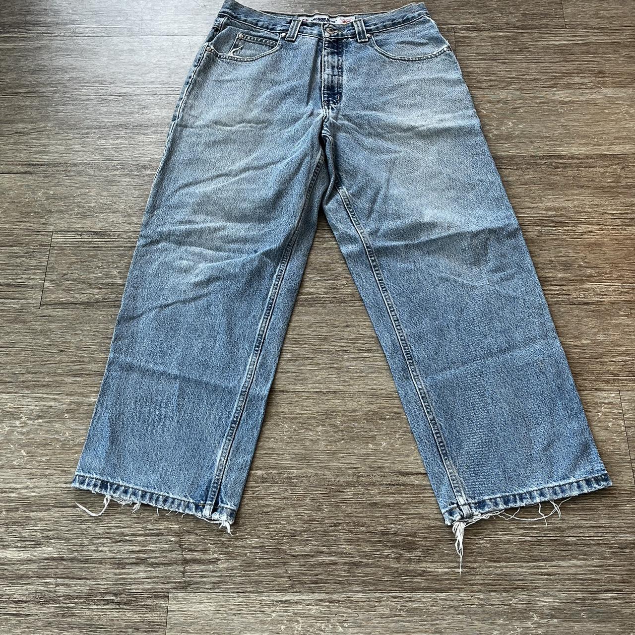 Anchor Blue Beyond Baggy - Depop