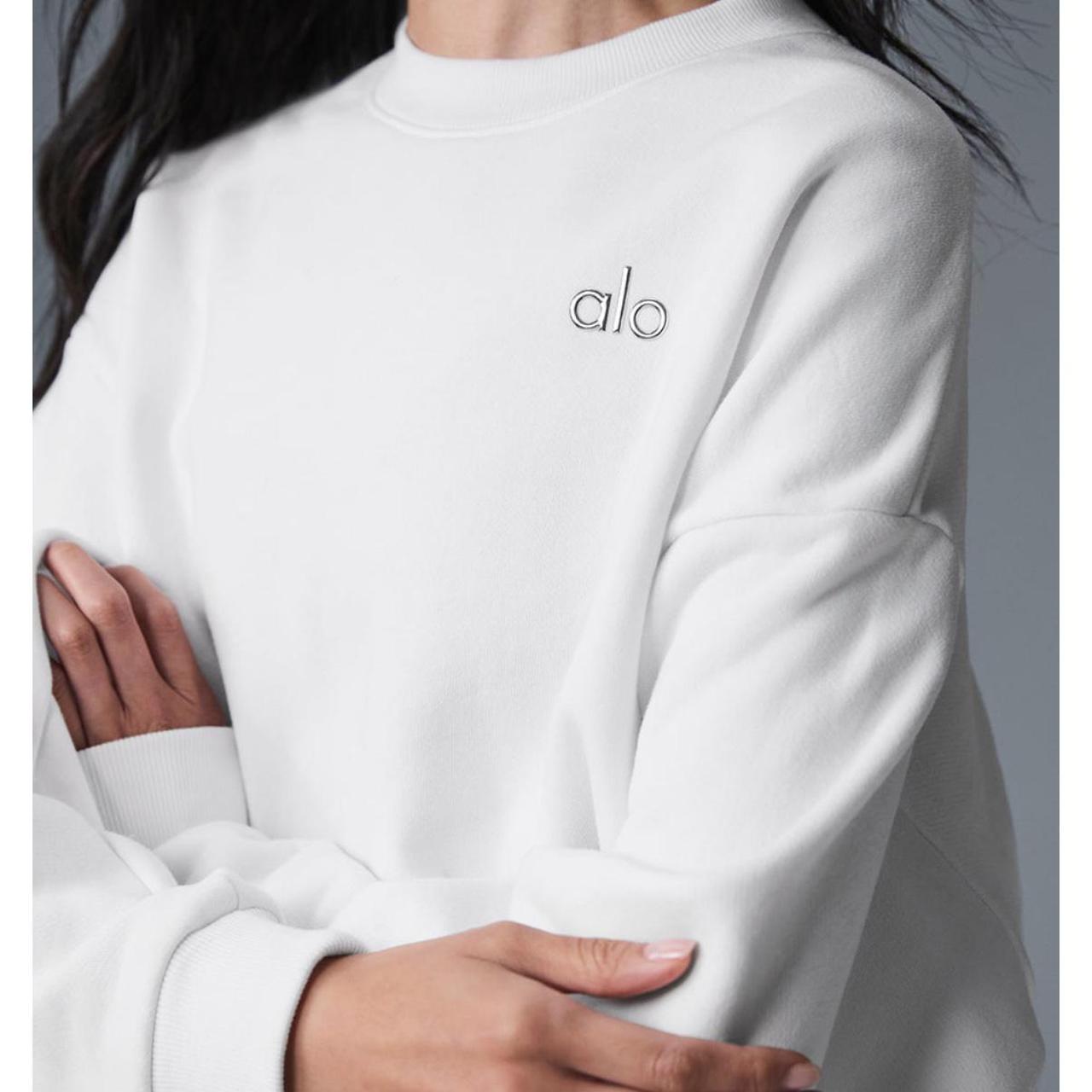 DM BEFORE PURCHASING!!! White Alo Crewneck Retail:... | Depop