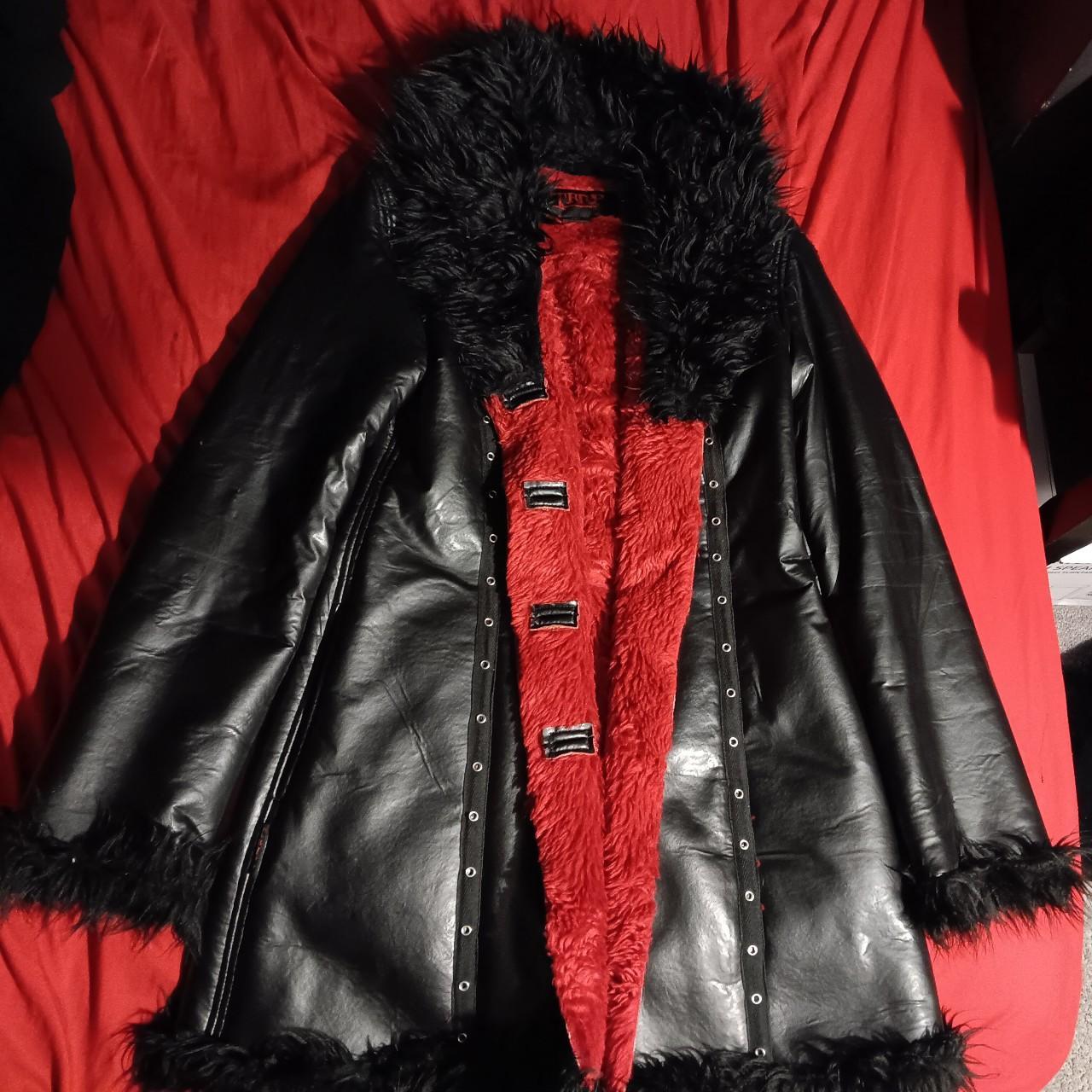 Tripp NYC Women's Coat - Red/Black - M – TRIPP NYC fa… - Gem