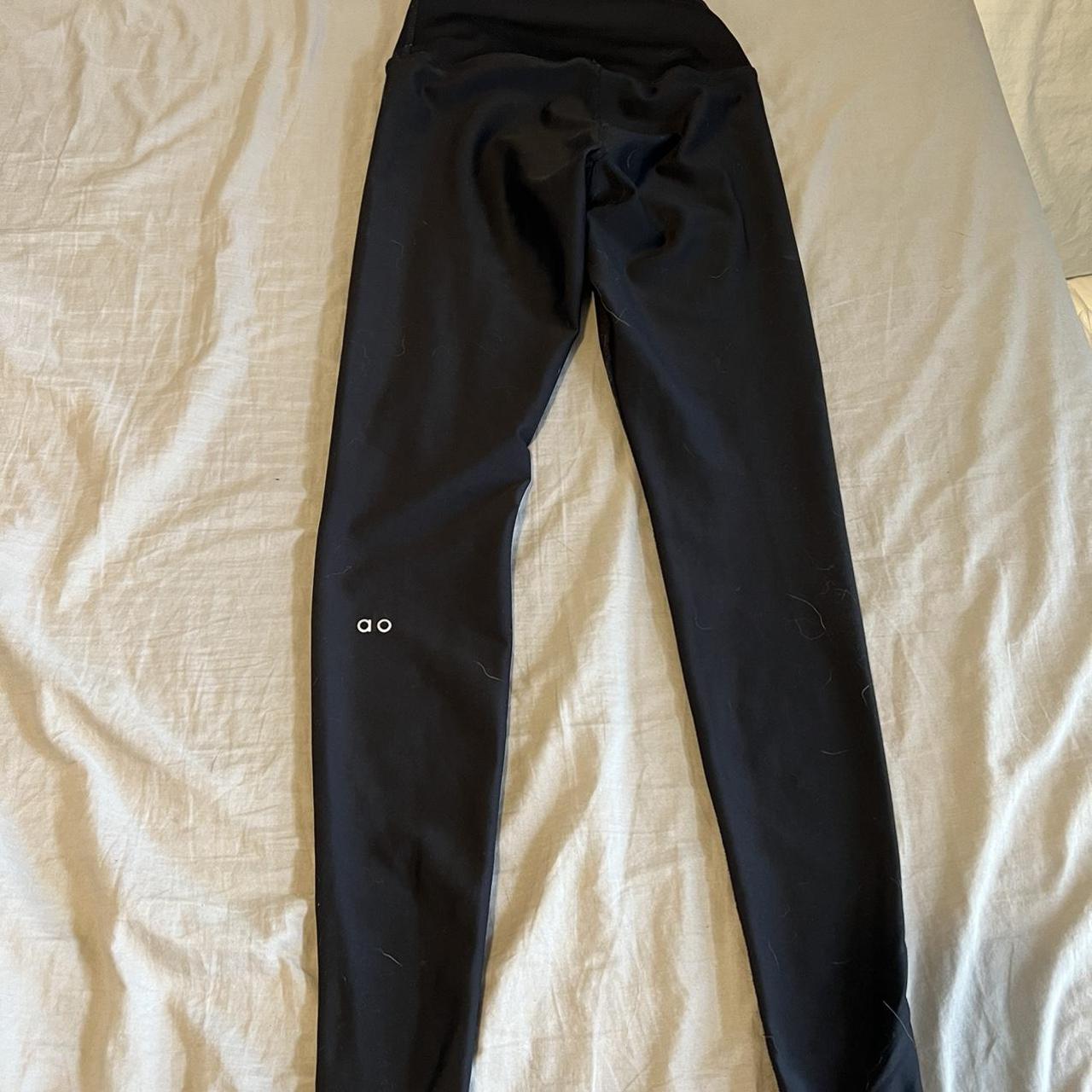 Alo Yoga Womens Black Leggings Depop