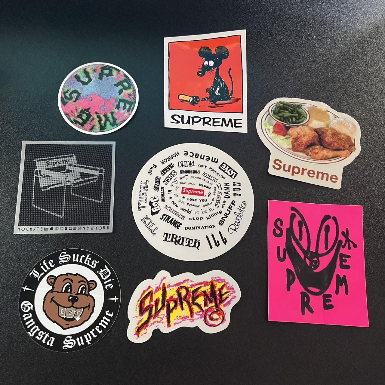 Supreme New York Stickers Lot of 8 100%... - Depop
