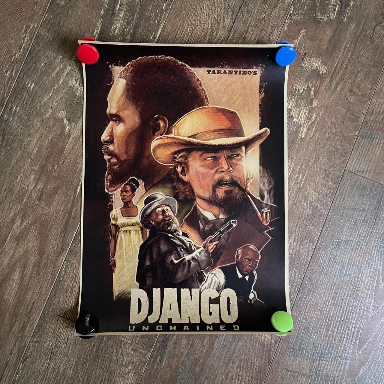 Django Unchained Poster Brand new. Magnets are... - Depop
