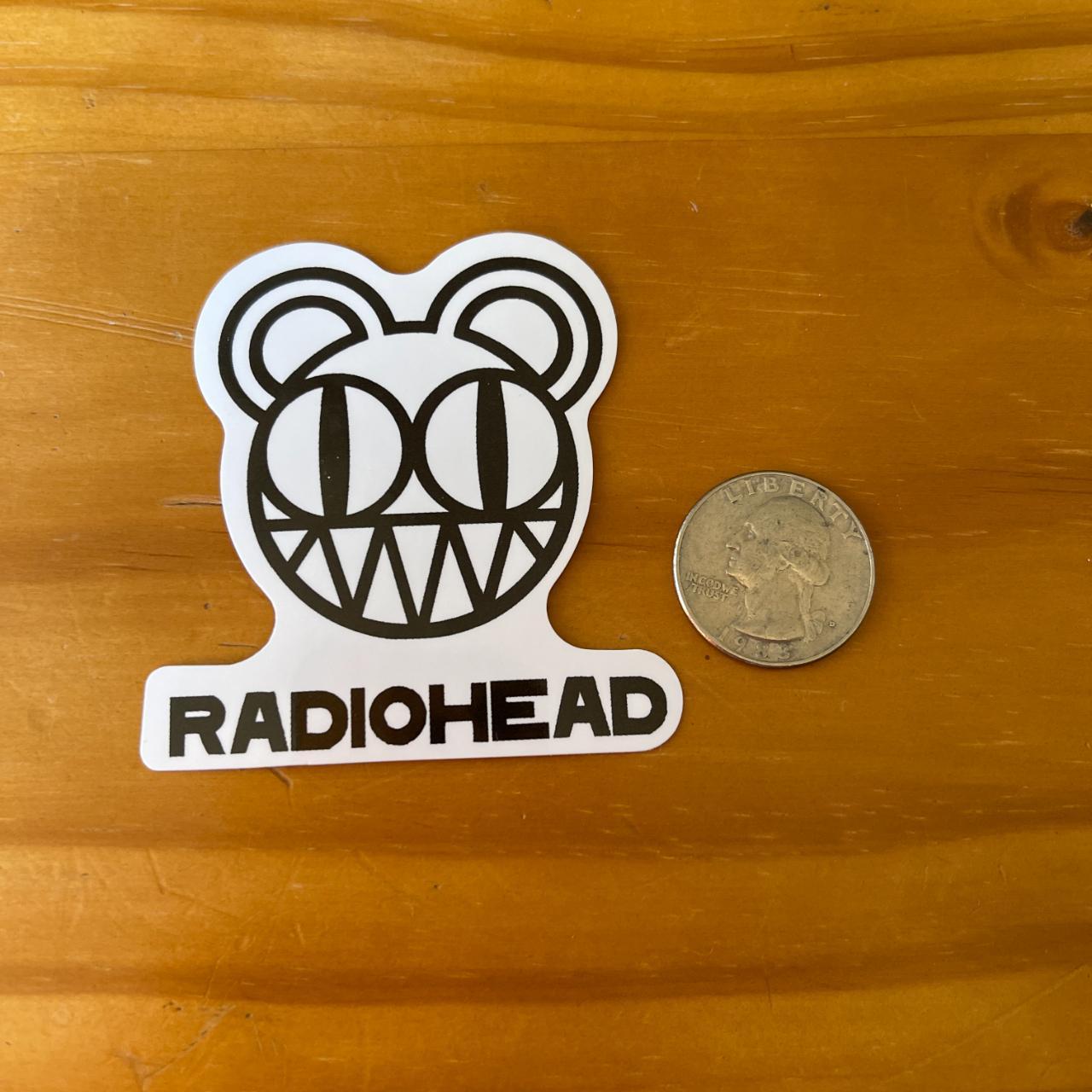 Radiohead Sticker Brand new #Radiohead #Y2K... - Depop