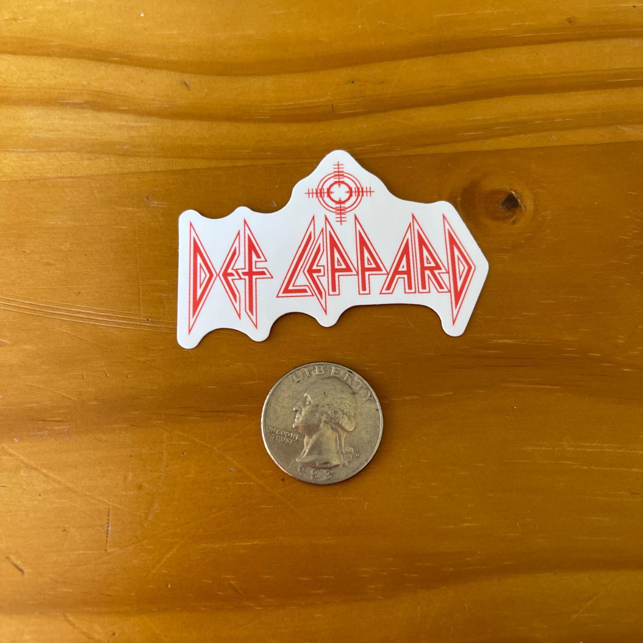 Def Leppard Sticker Brand new #DefLeppard... - Depop