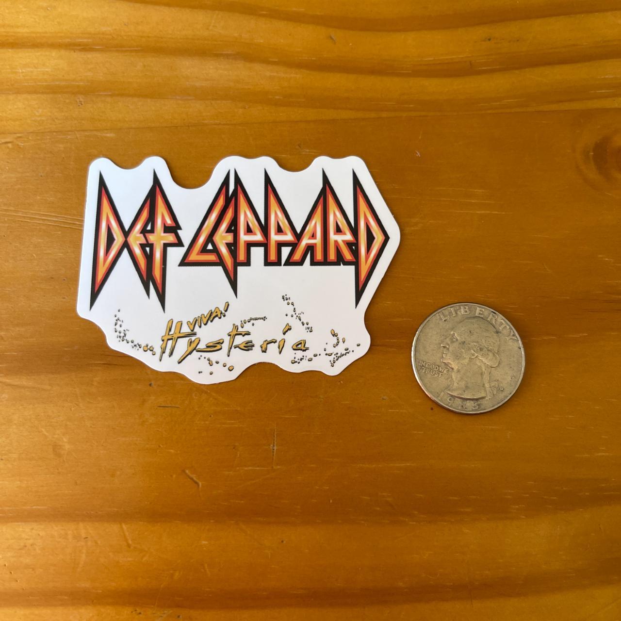 Def Leppard Sticker Brand new #DefLeppard... - Depop