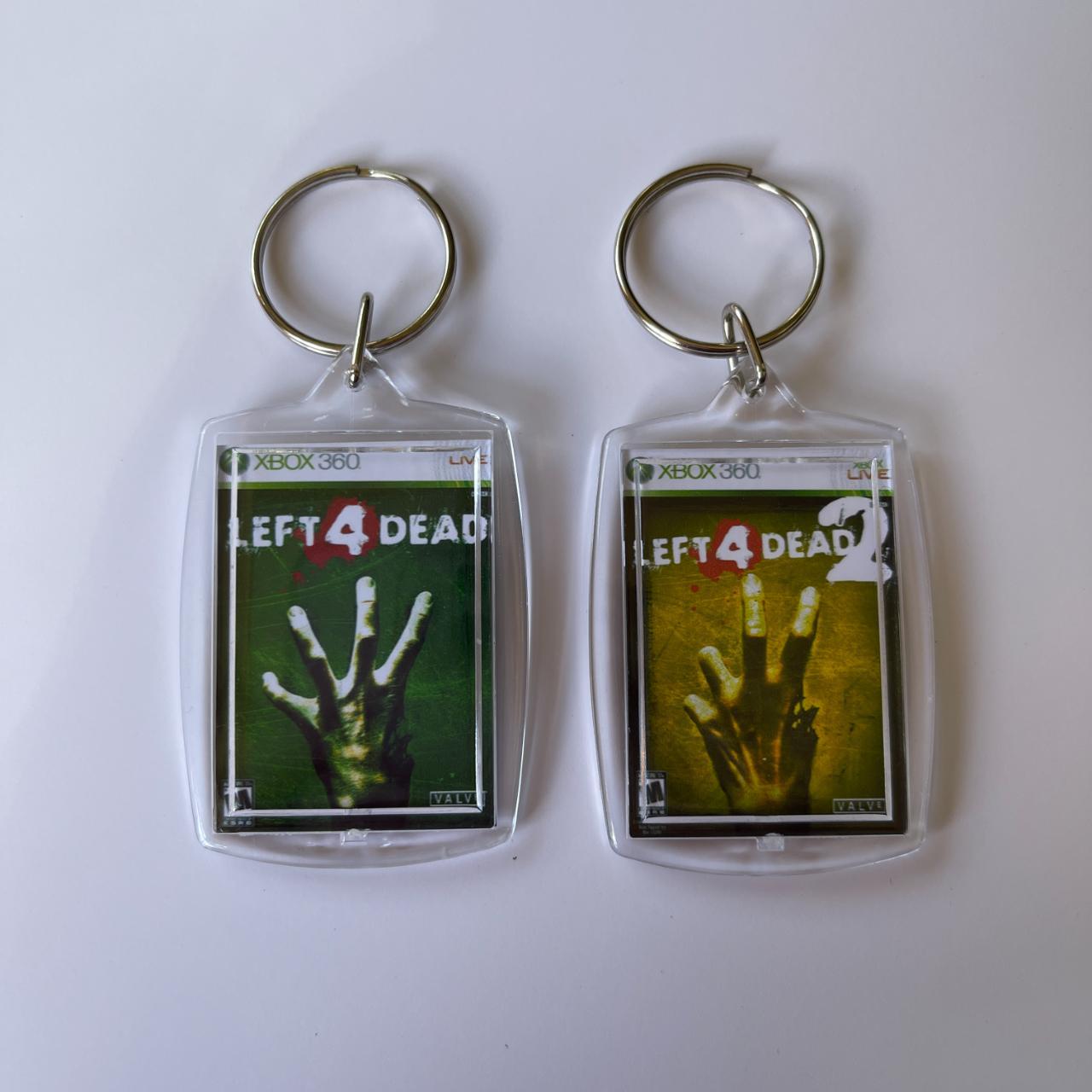 Left 4 Dead / Left 4 Dead 2 Xbox 360 Keychains Set... - Depop