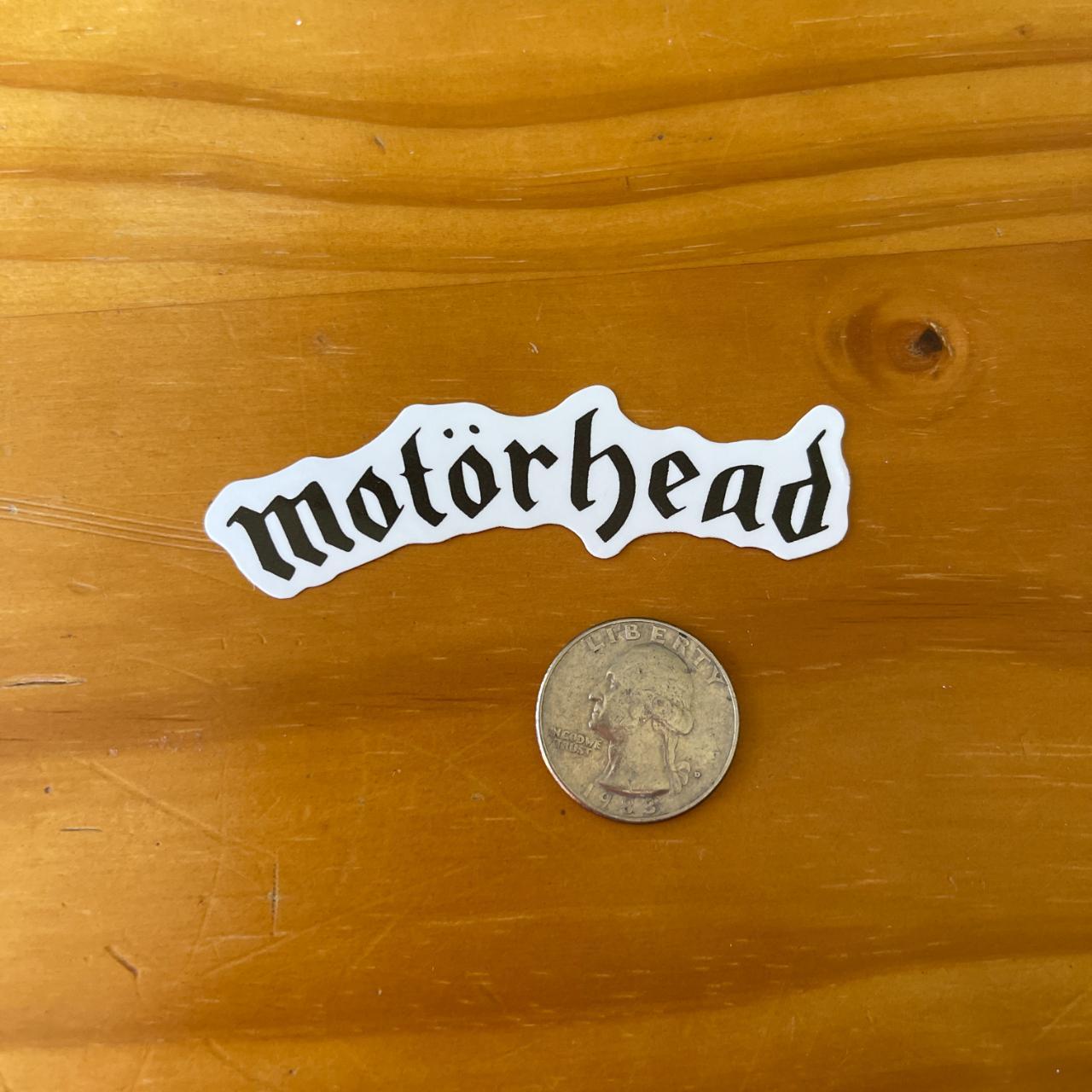 Motorhead Sticker Brand new. Coin is for size... - Depop