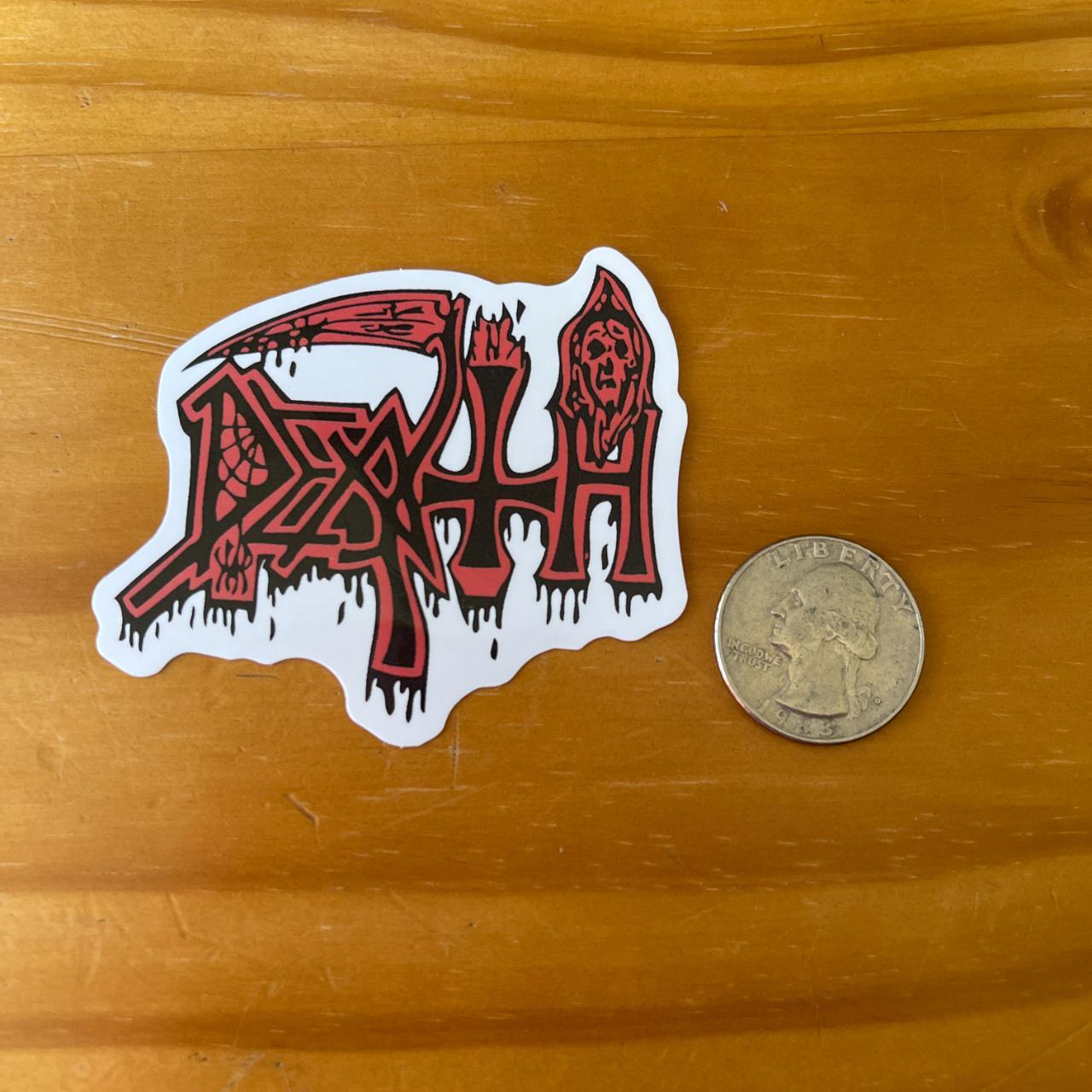 Death Sticker Brand new. #Death #ScreamBloodyGore... - Depop
