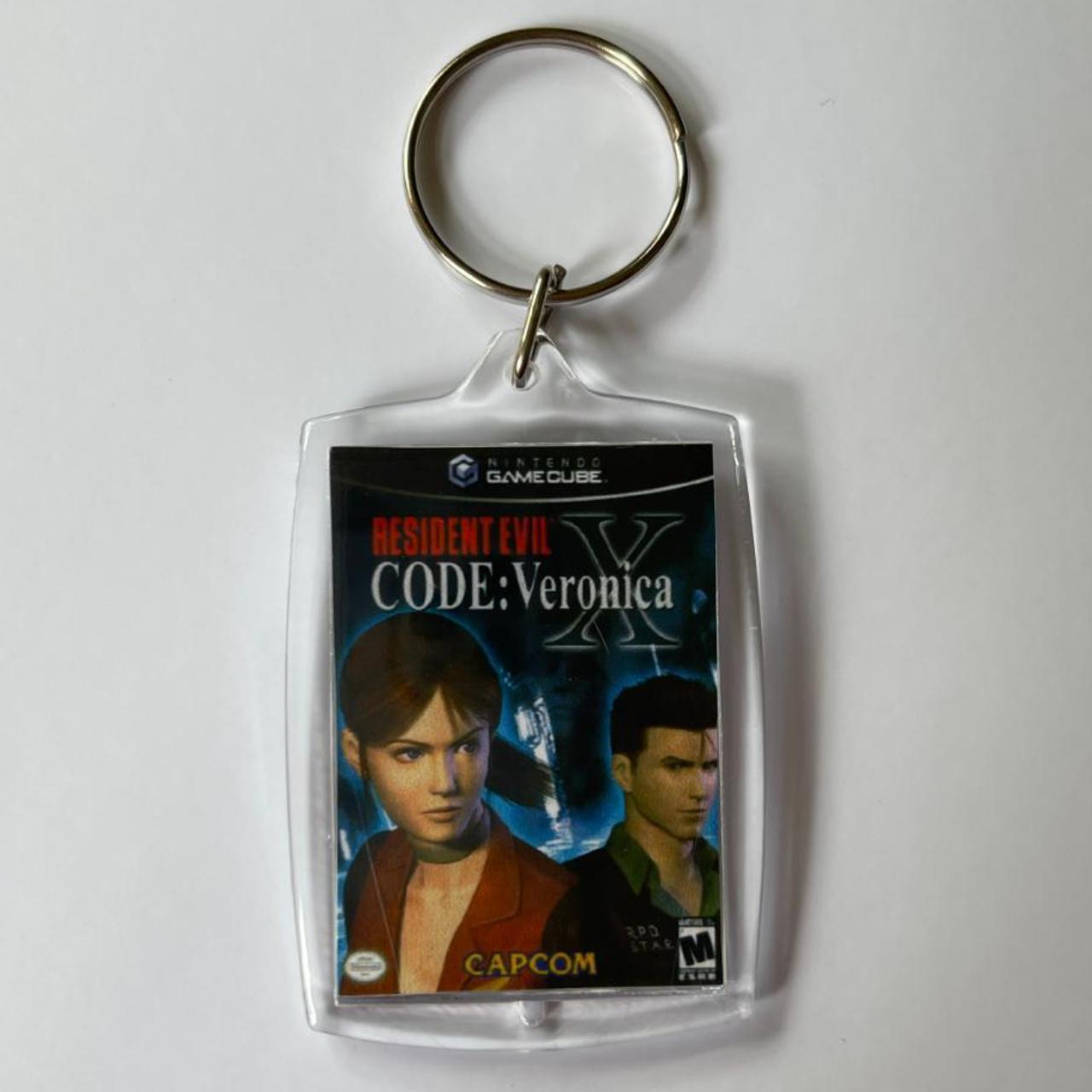 Resident Evil Code Veronica X GameCube Keychain... - Depop