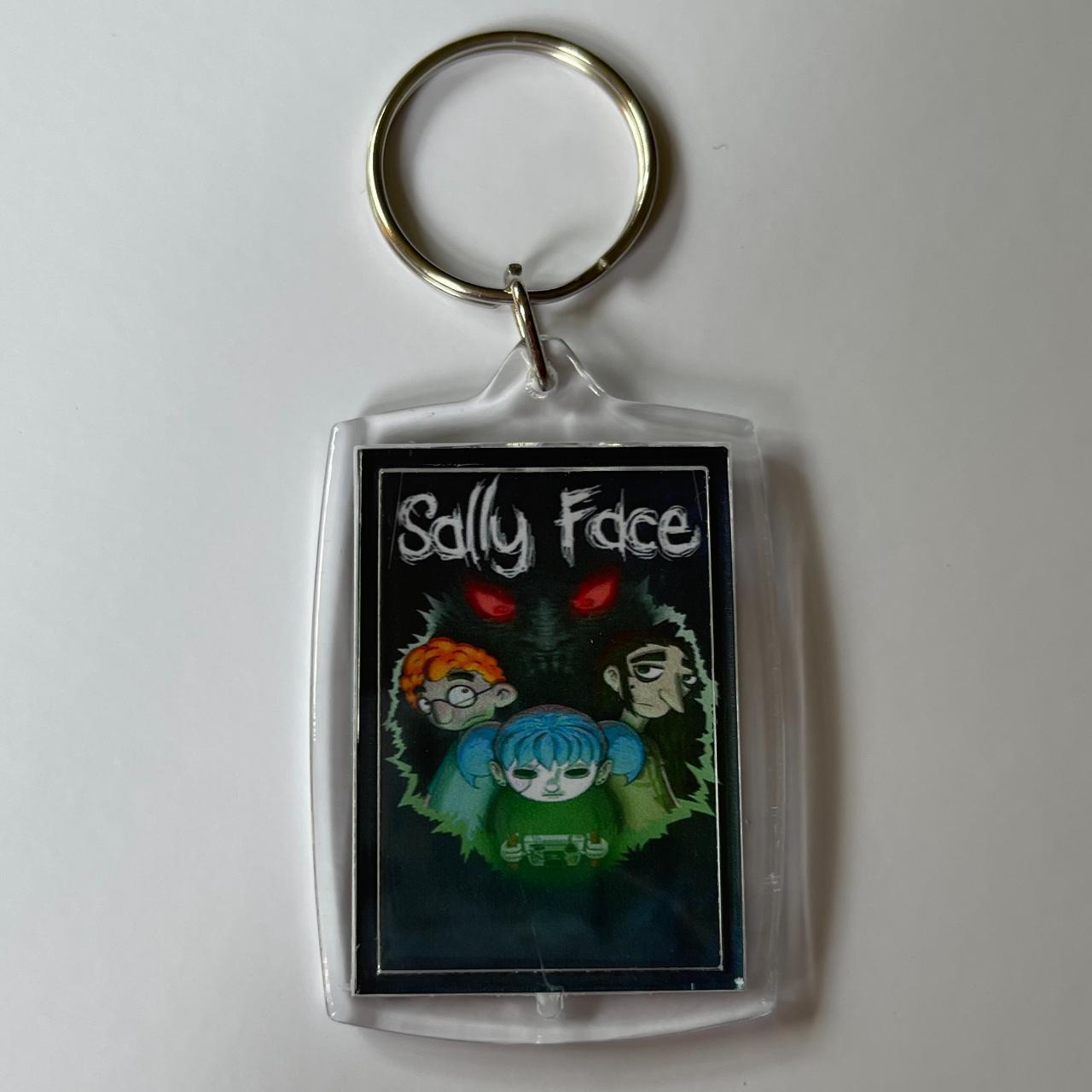 Sally Face Keychain (PLEASE READ BELOW) Double... - Depop