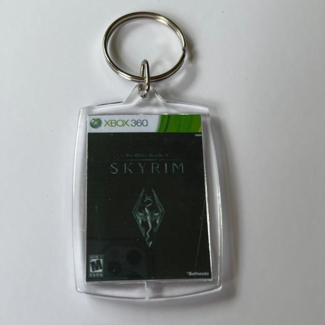 The Elder Scrolls V Skyrim Xbox 360 Keychain (PLEASE... - Depop