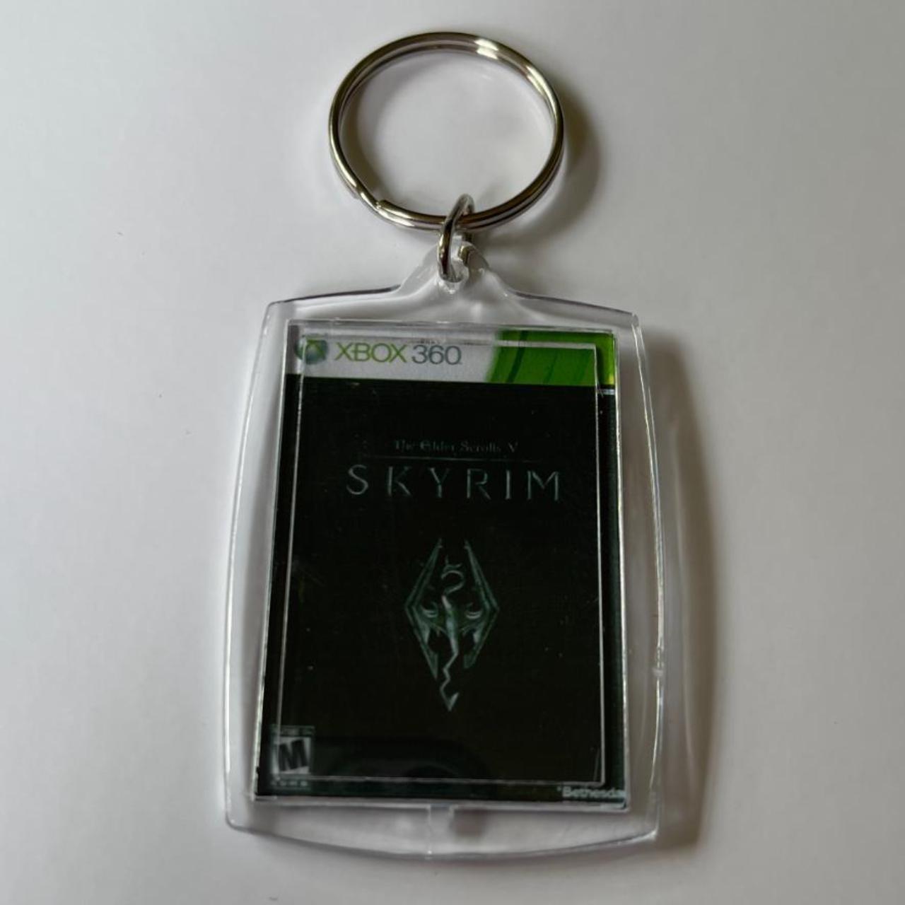 The Elder Scrolls V Skyrim Xbox 360 Keychain (PLEASE... - Depop