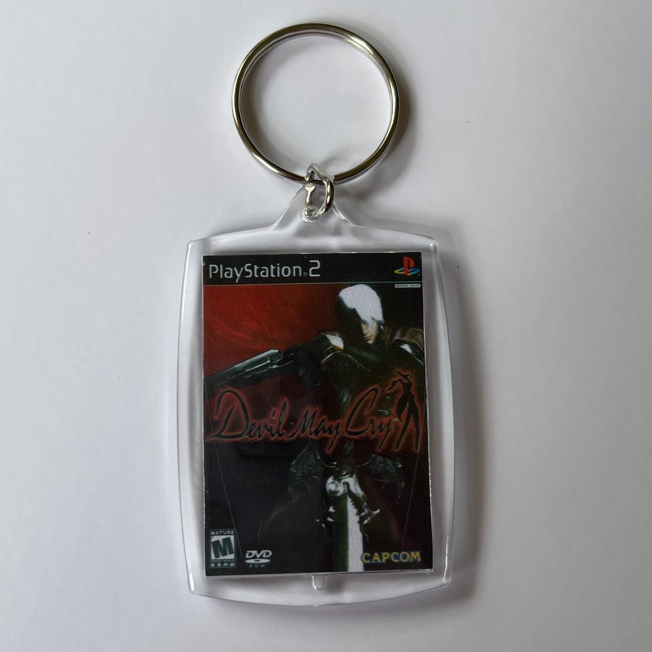 Devil May Cry PlayStation 2 Keychain (PLEASE READ... - Depop