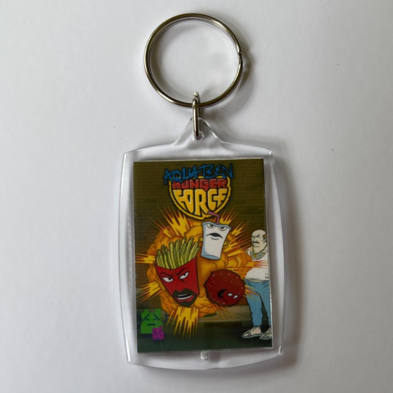 Aqua Teen Hunger Force Keychain (PLEASE READ... - Depop