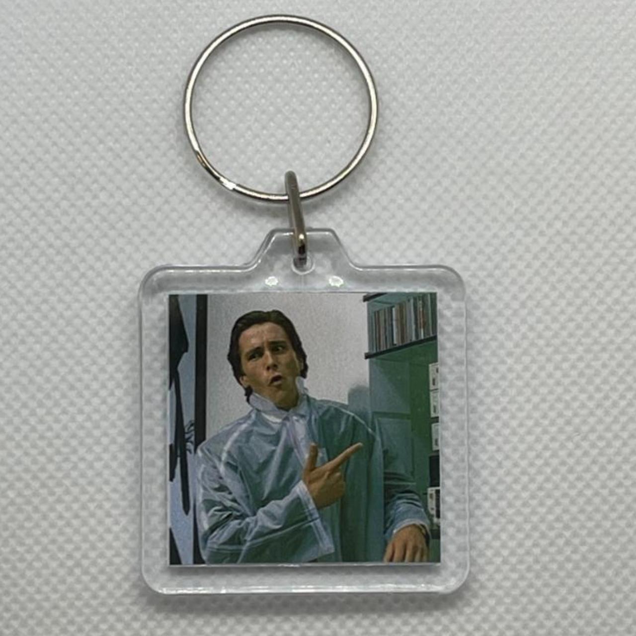 American Psycho Patrick Bateman Keychain (PLEASE... - Depop